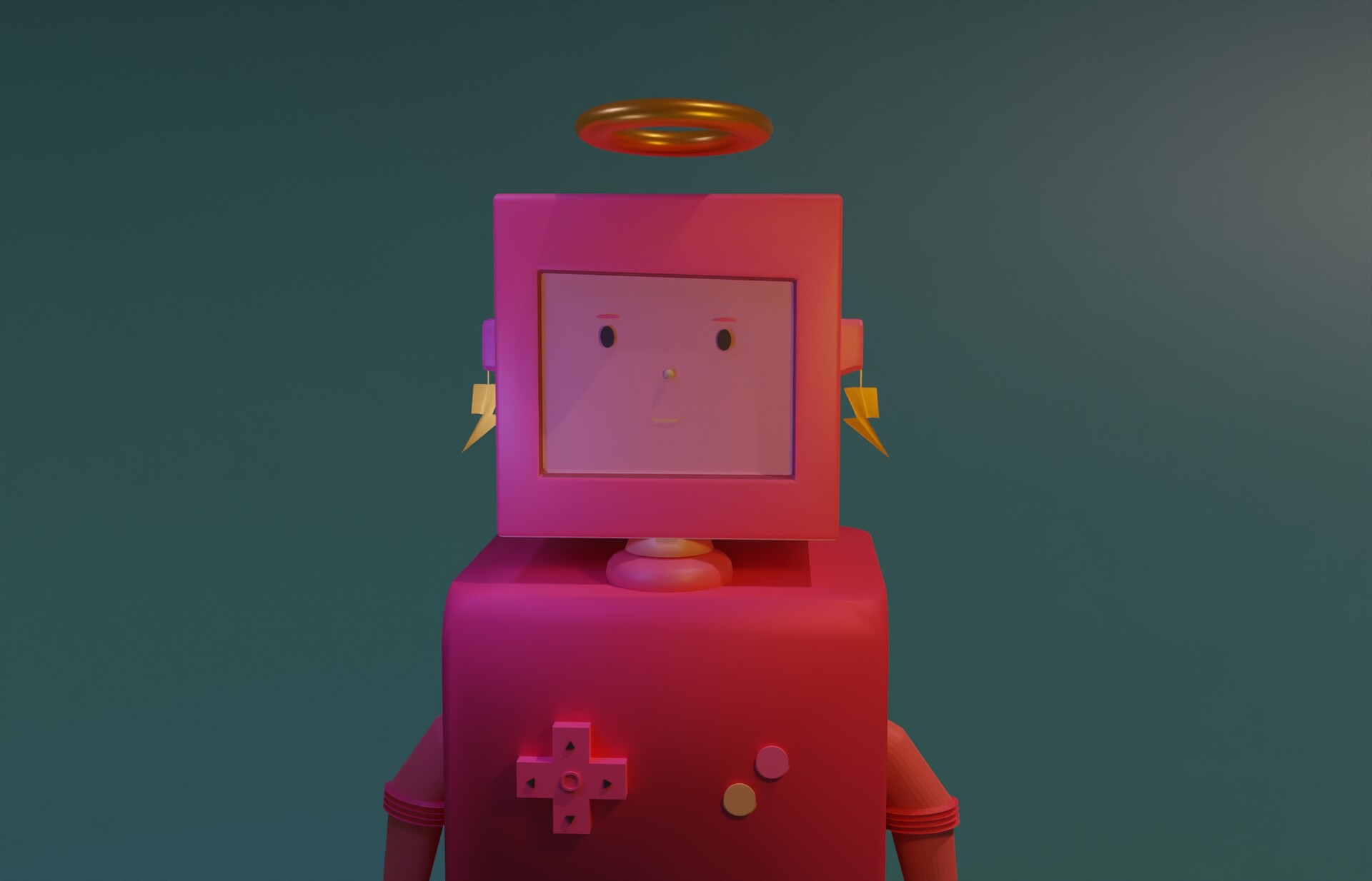 ArtStation - "Step into the realm of tomorrow with my latest 3D robot ...