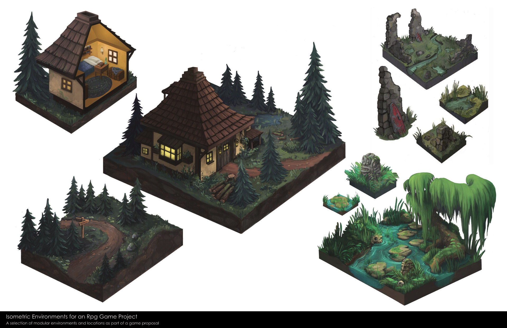 ArtStation - Isometric Game Art