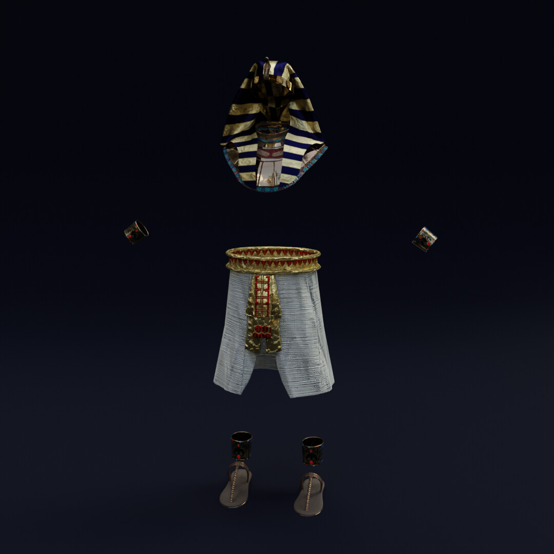 ArtStation - Egyptian pharaoh armor