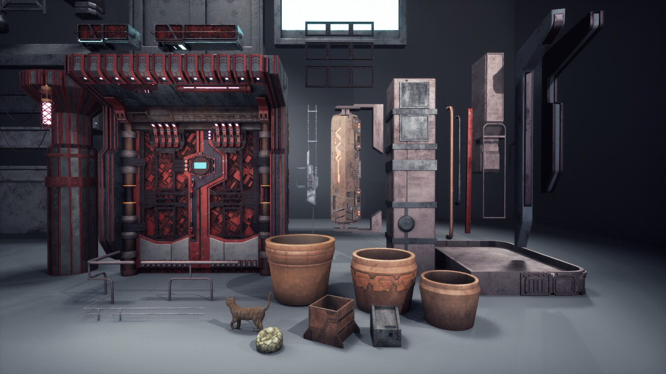 Anthony Zheng - Sci-Fi Asian Environment