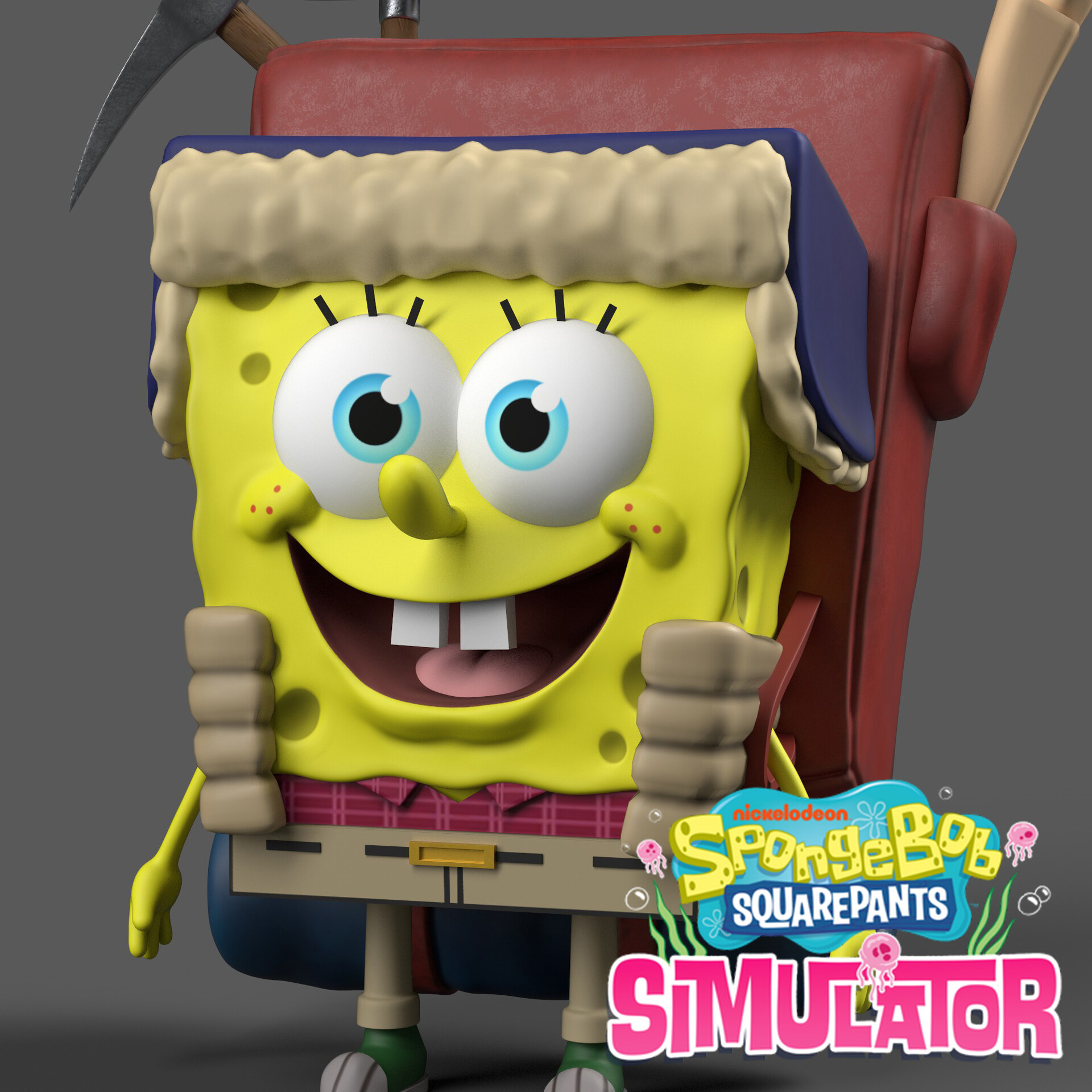 ArtStation - Spongebob Camping - Spongebob Simulator
