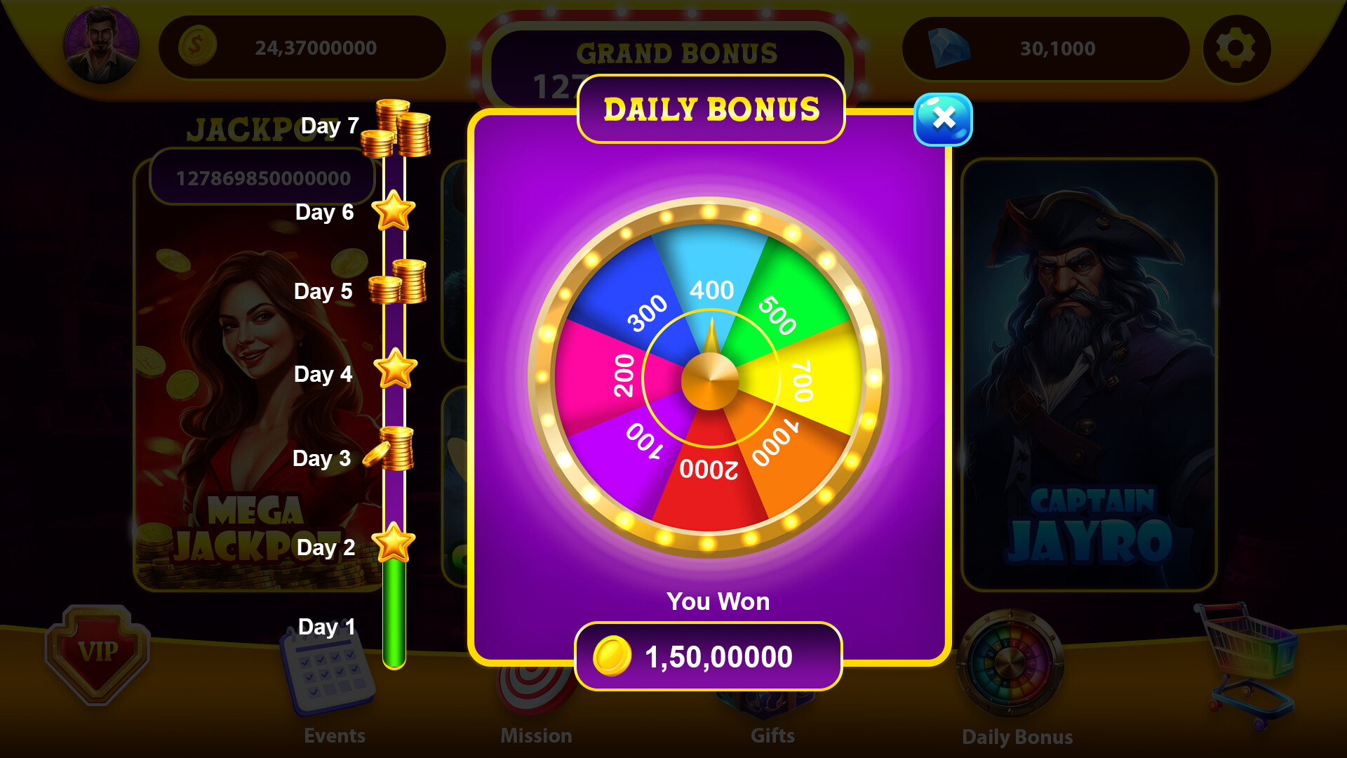 ArtStation - Casino game ui