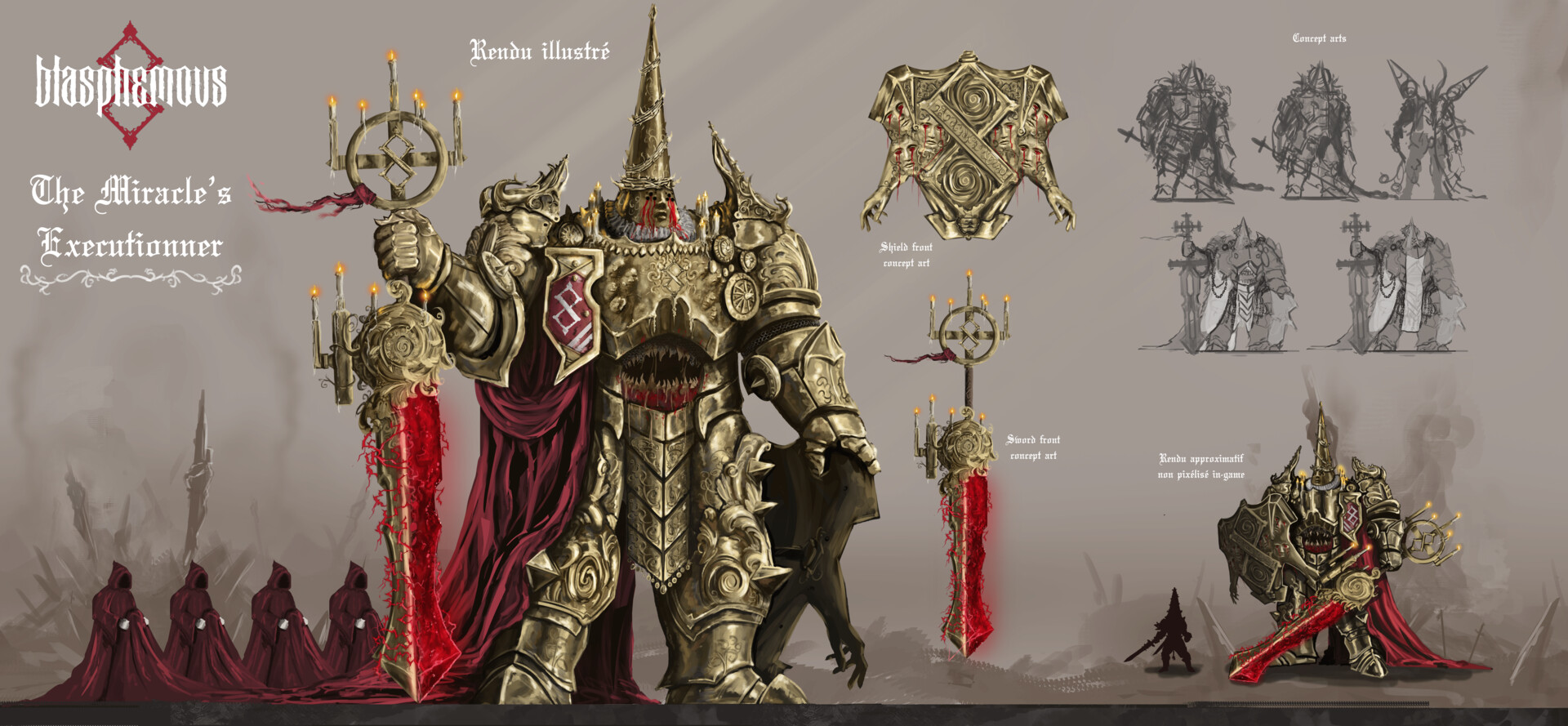 ArtStation - Blasphemous fan art concept art