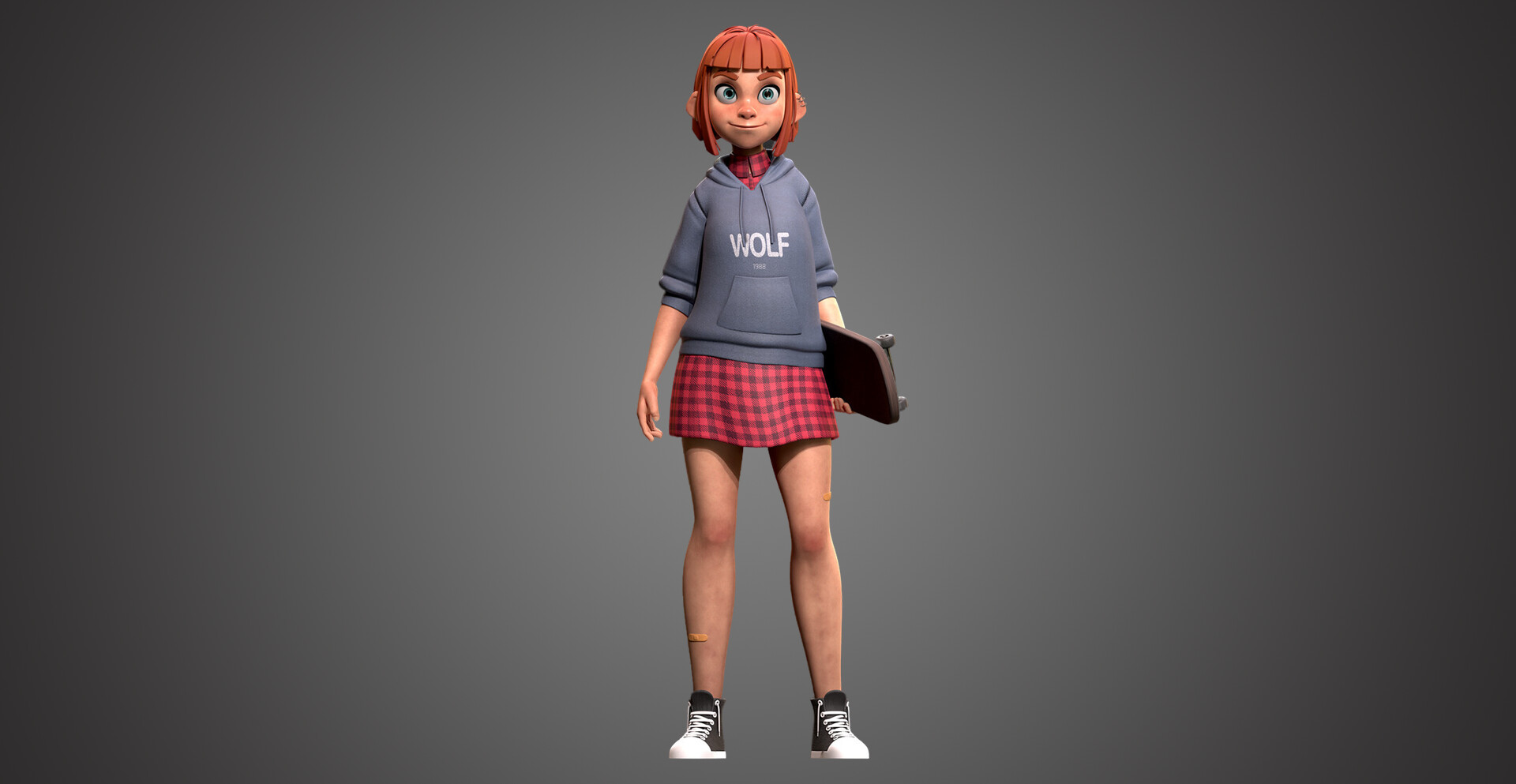 ArtStation - Charming Girl 3D Model