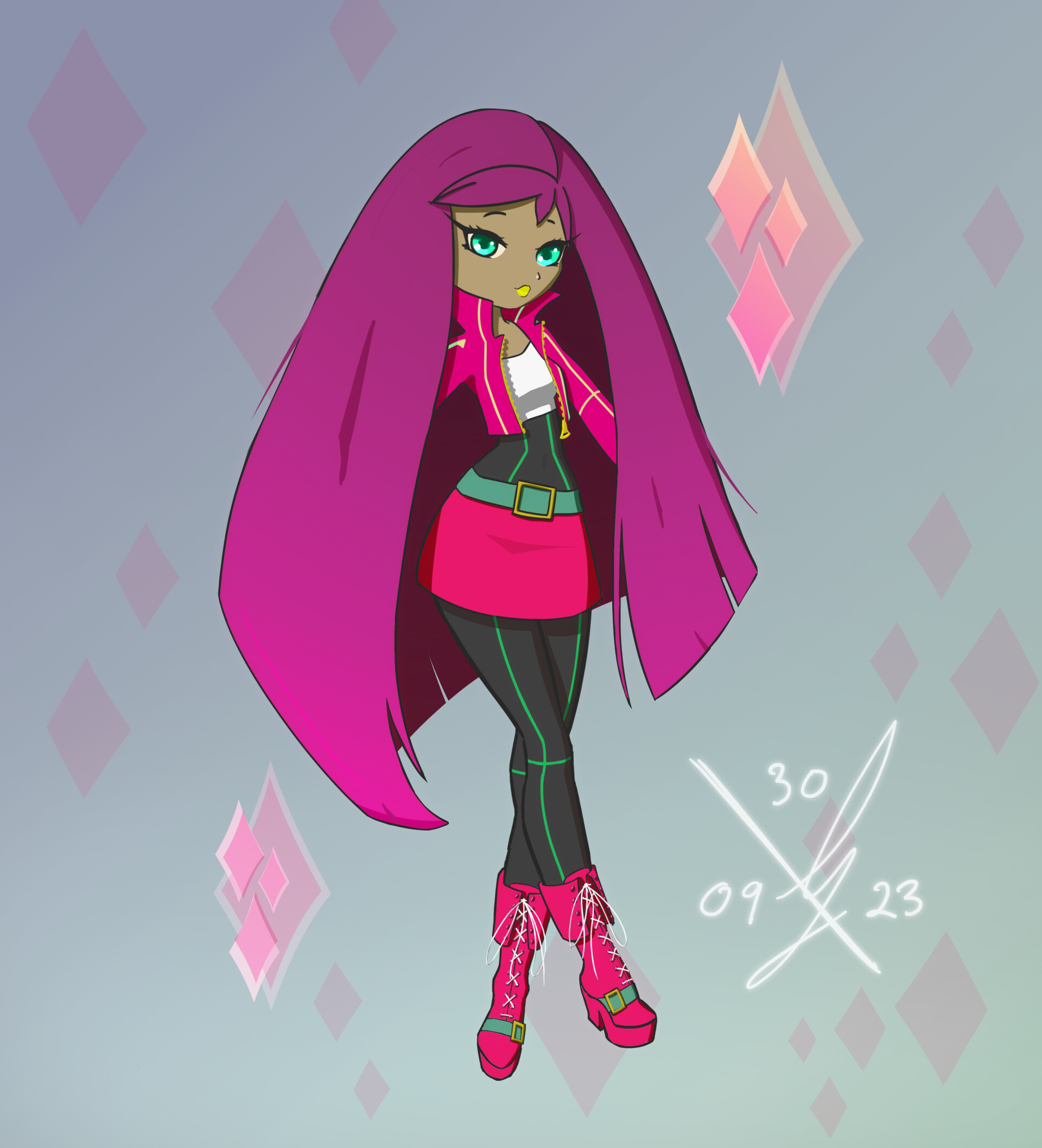 ArtStation - Diamond Motif