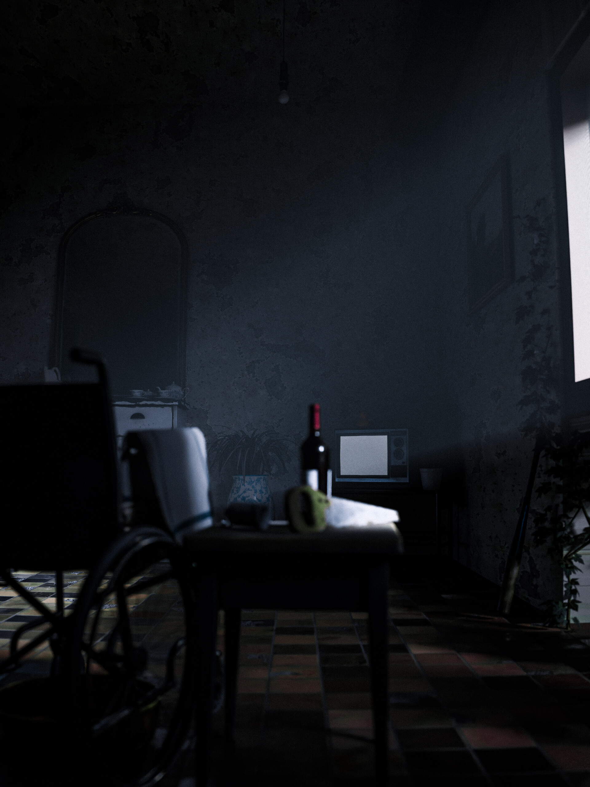 ArtStation - Abandoned Room