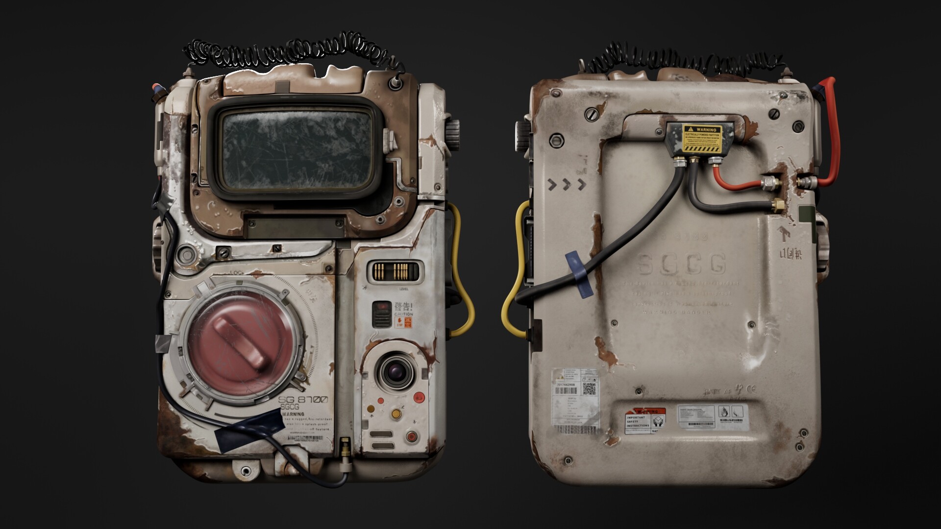ArtStation - Control Device - SG8700 ( game Art ) Prop.