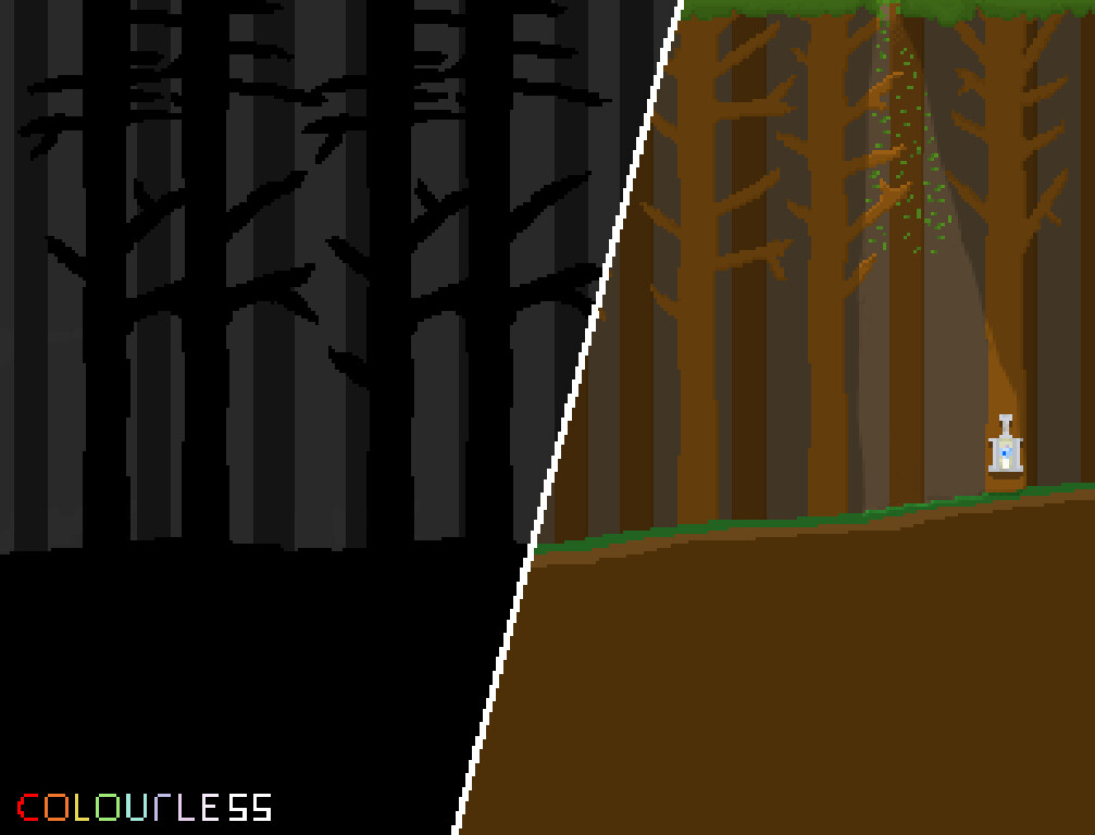 ArtStation - colourless forest