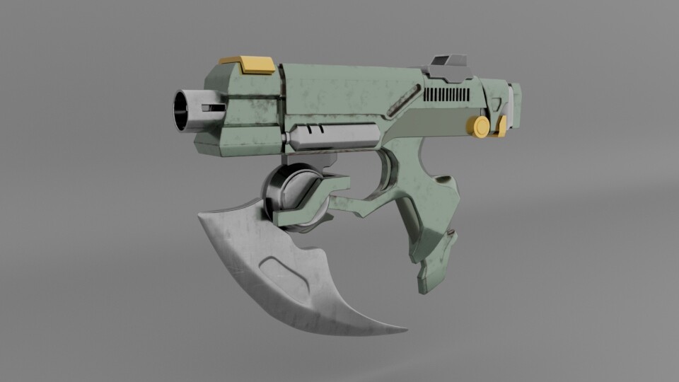 ArtStation - cyber gun