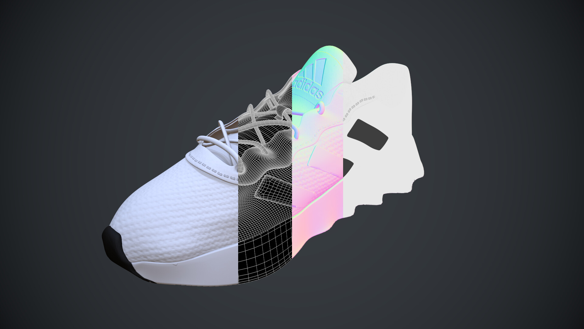 ArtStation - Adidas shoe