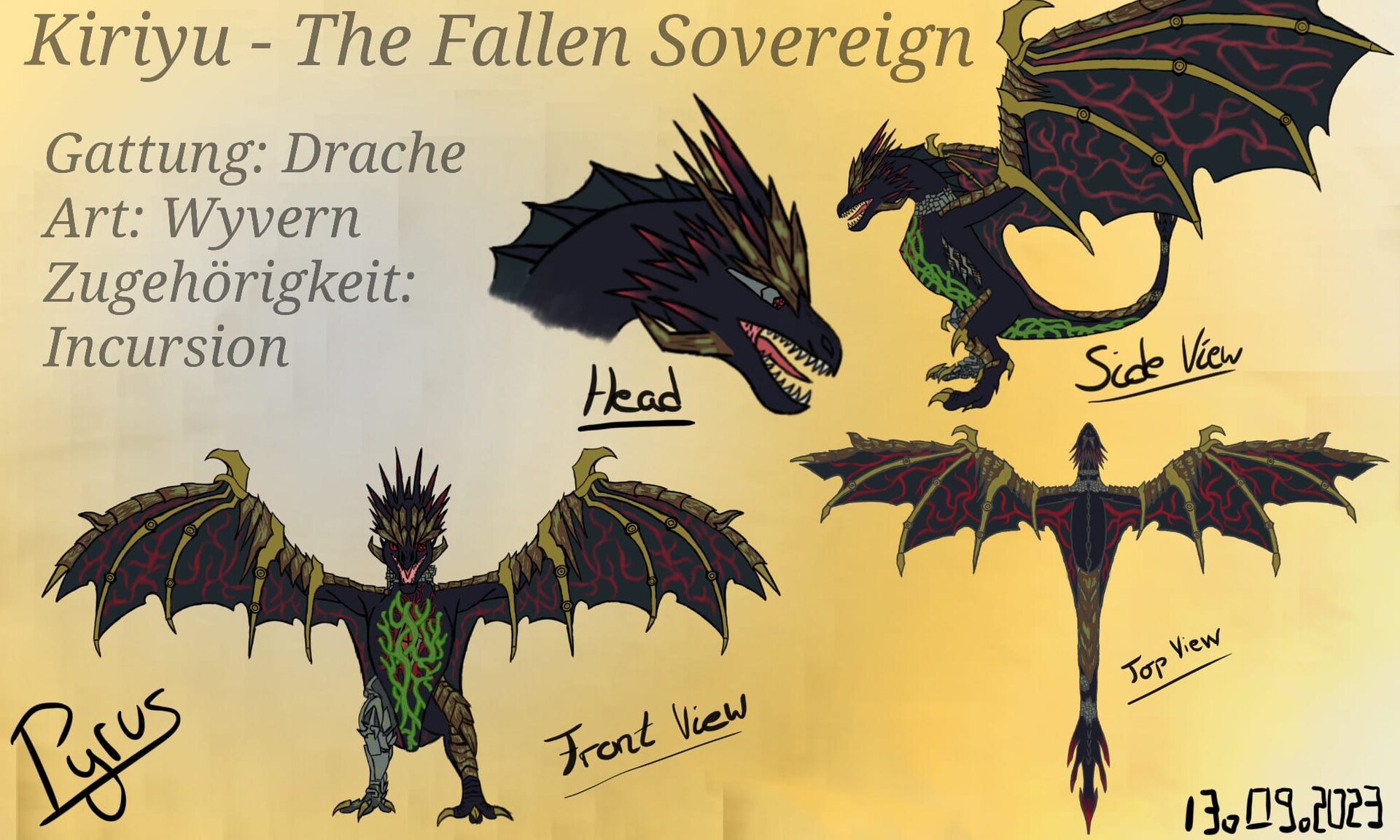 ArtStation - Kiriyu - The Fallen Soverign