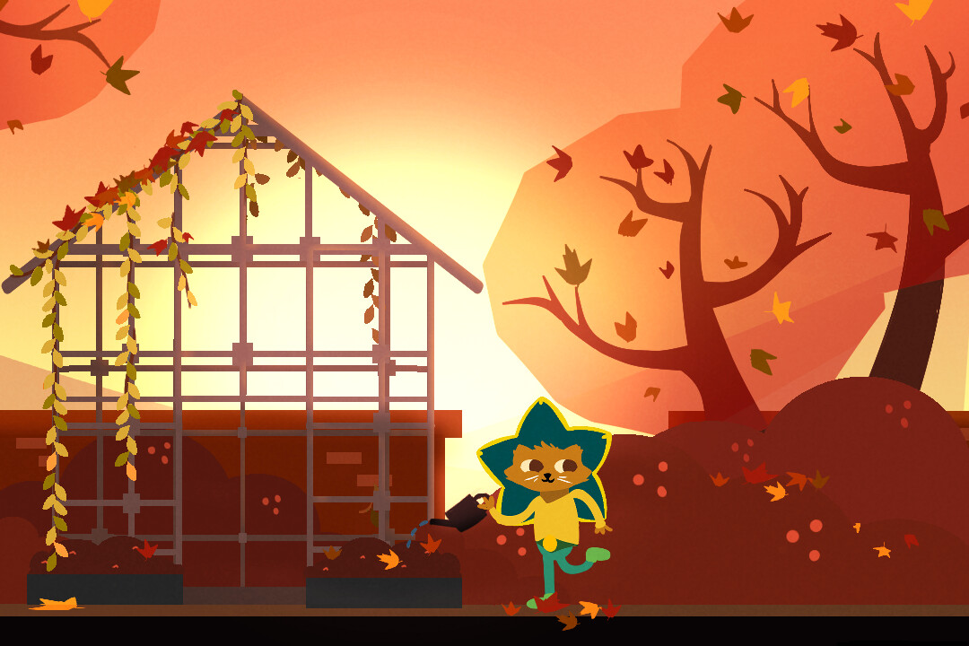 ArtStation - Autumn 2D Art Scene