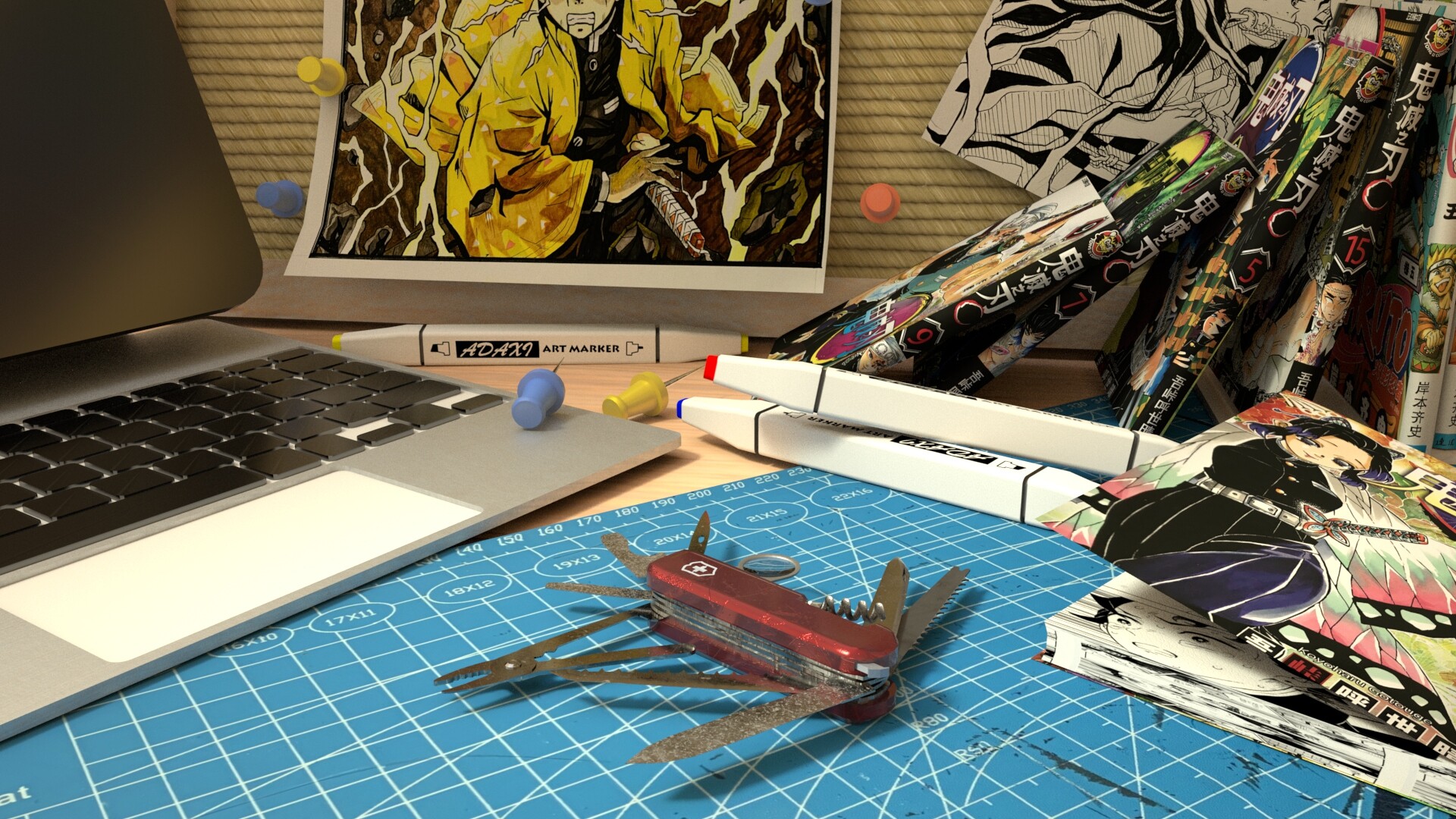 ArtStation - Mini Table Environment Design