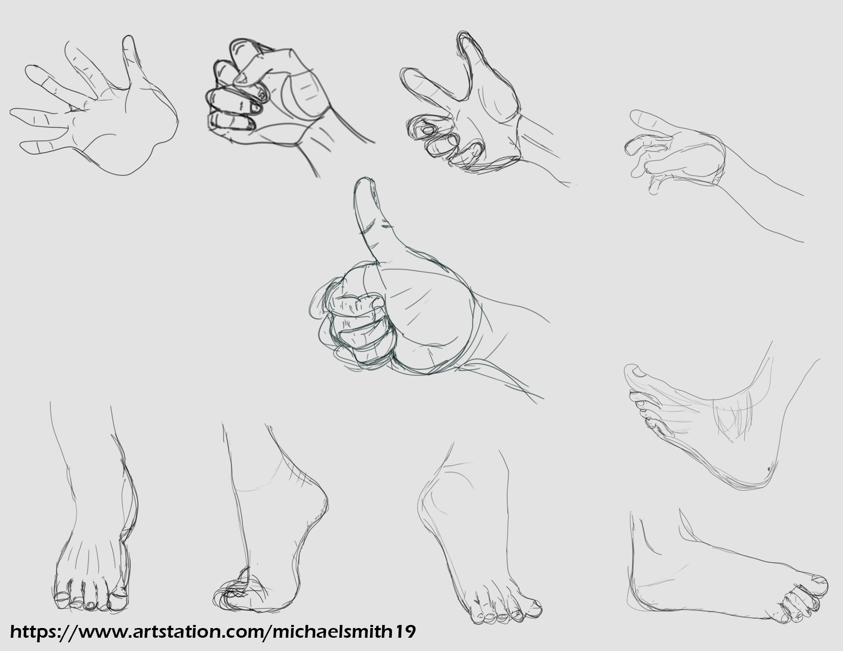 ArtStation - Hands and Feet