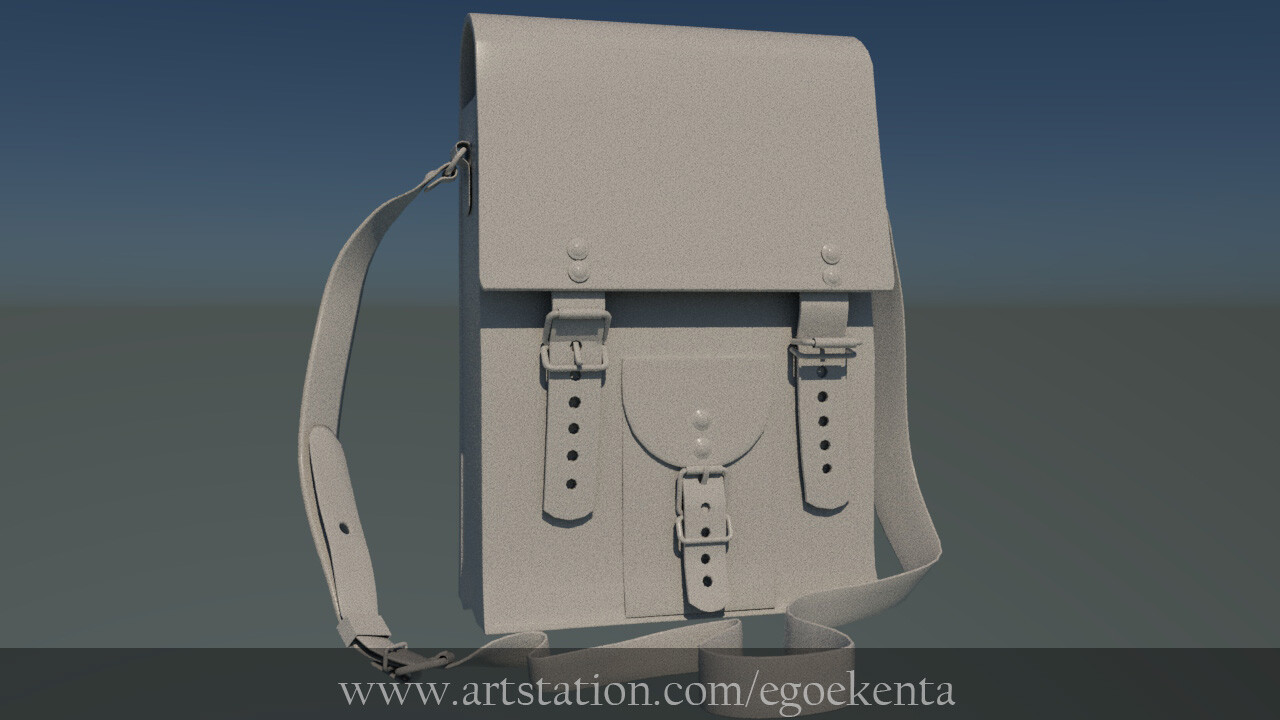 ArtStation - 3D Bag Game Prop