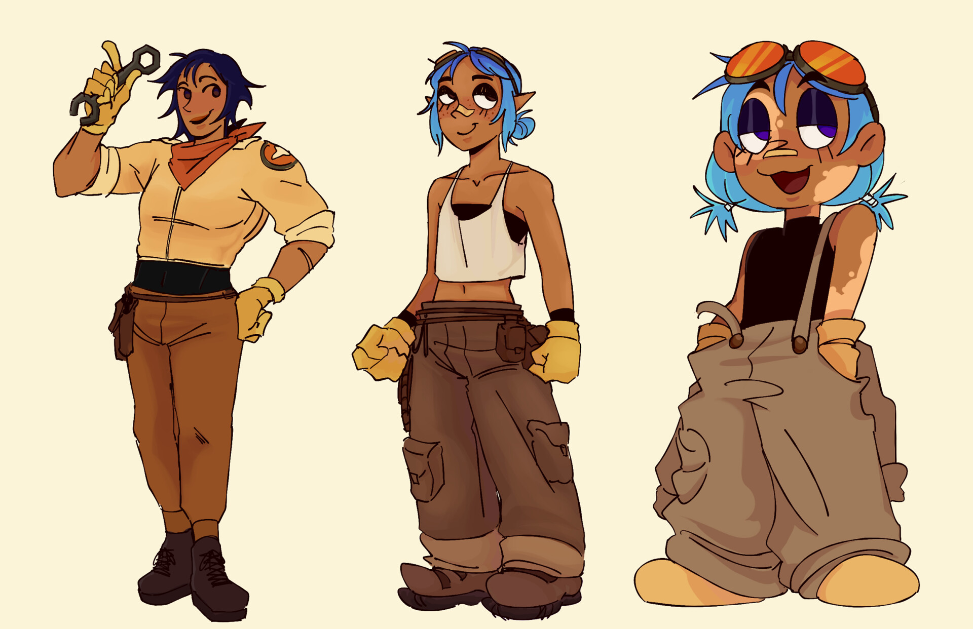 ArtStation - Character design Art 2 week 3