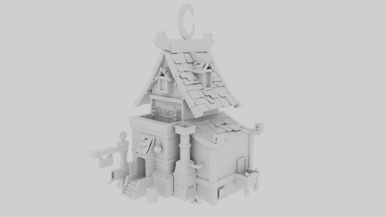 ArtStation - Moon House