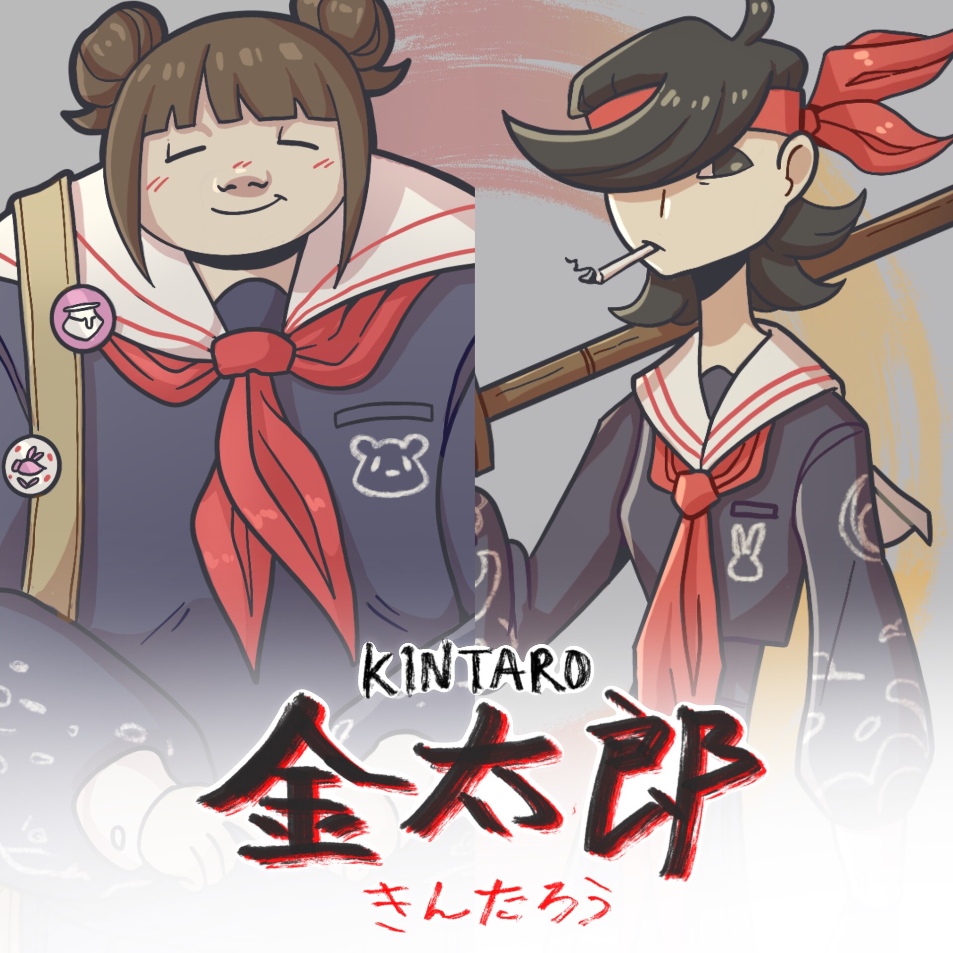 ArtStation - Kintaro Sukeban Characters Part 2