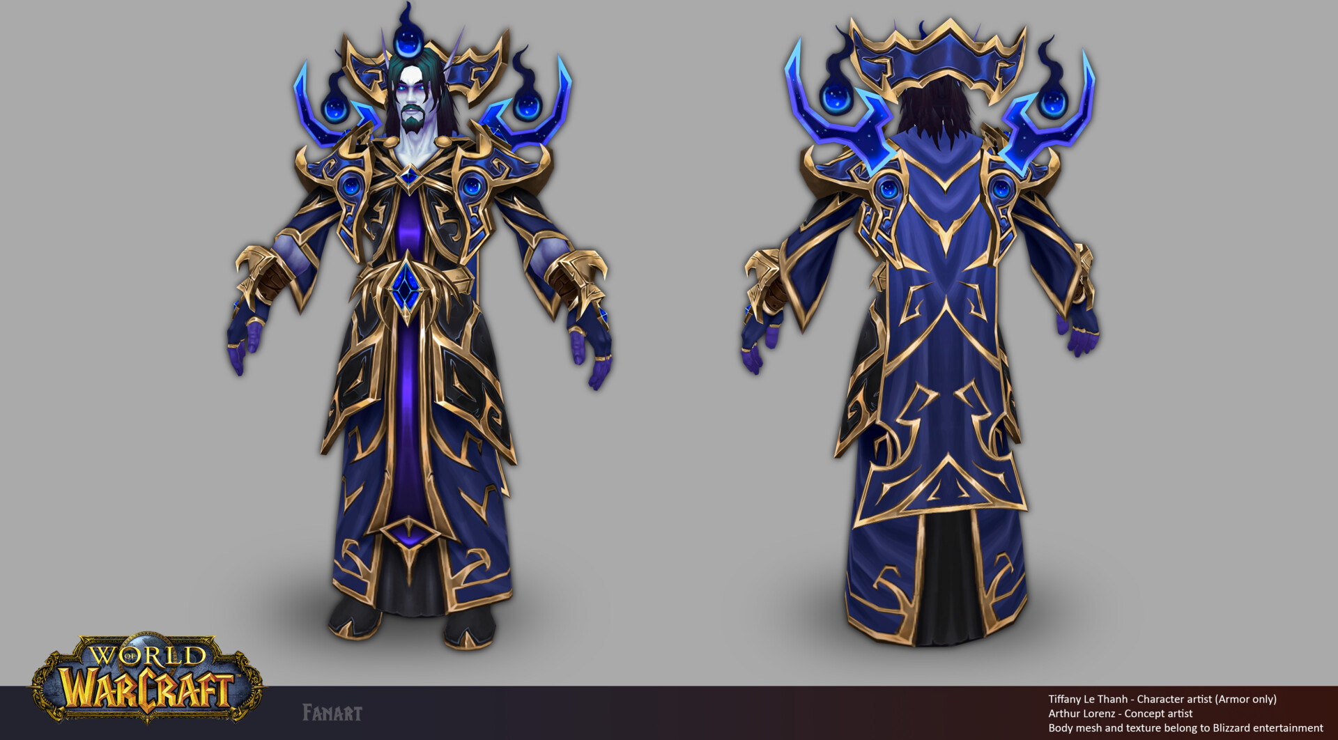 ArtStation - Void elf mage armor (Concept by Arthur Lorenz)