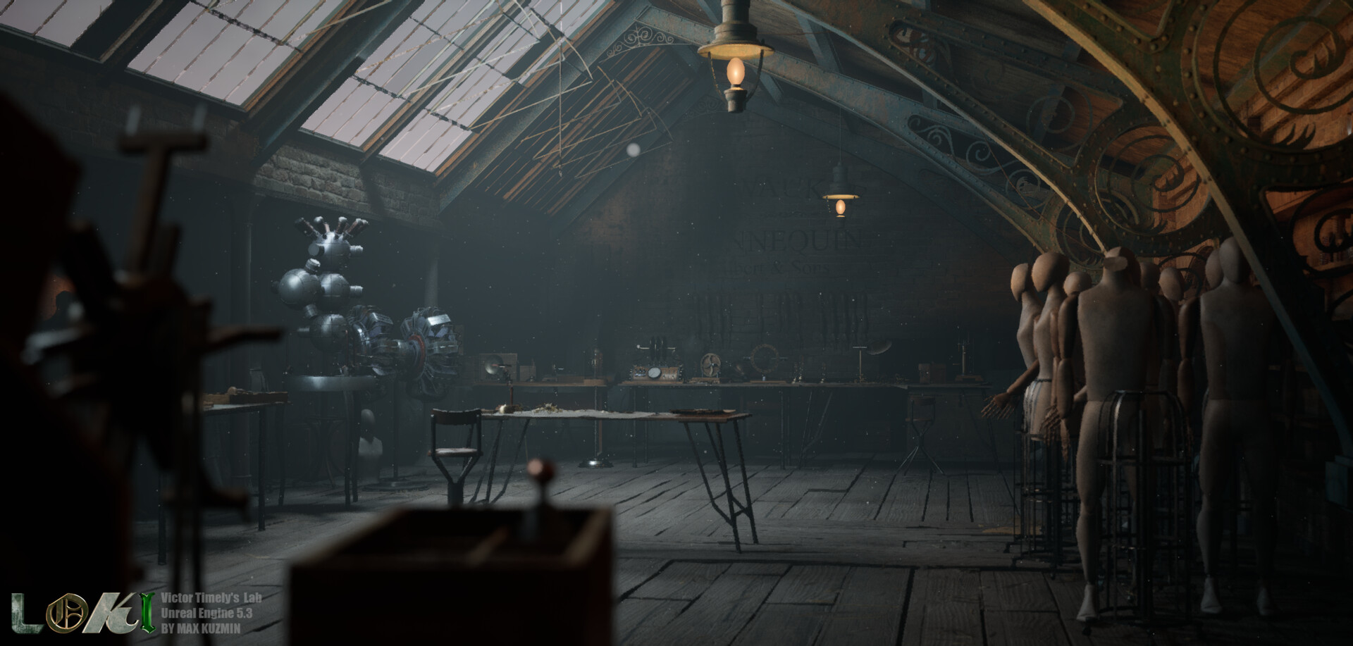 Max Kuzmin - Victor Timely's laboratory on UE5