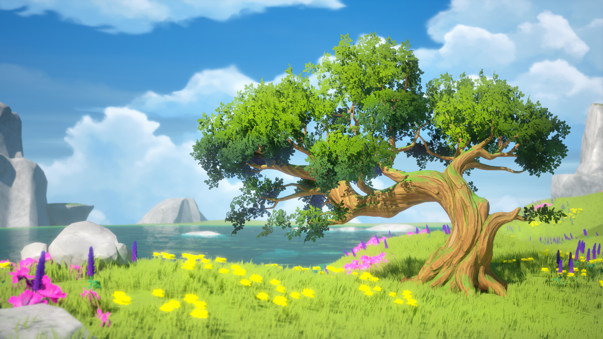 ArtStation - Stylized Tree