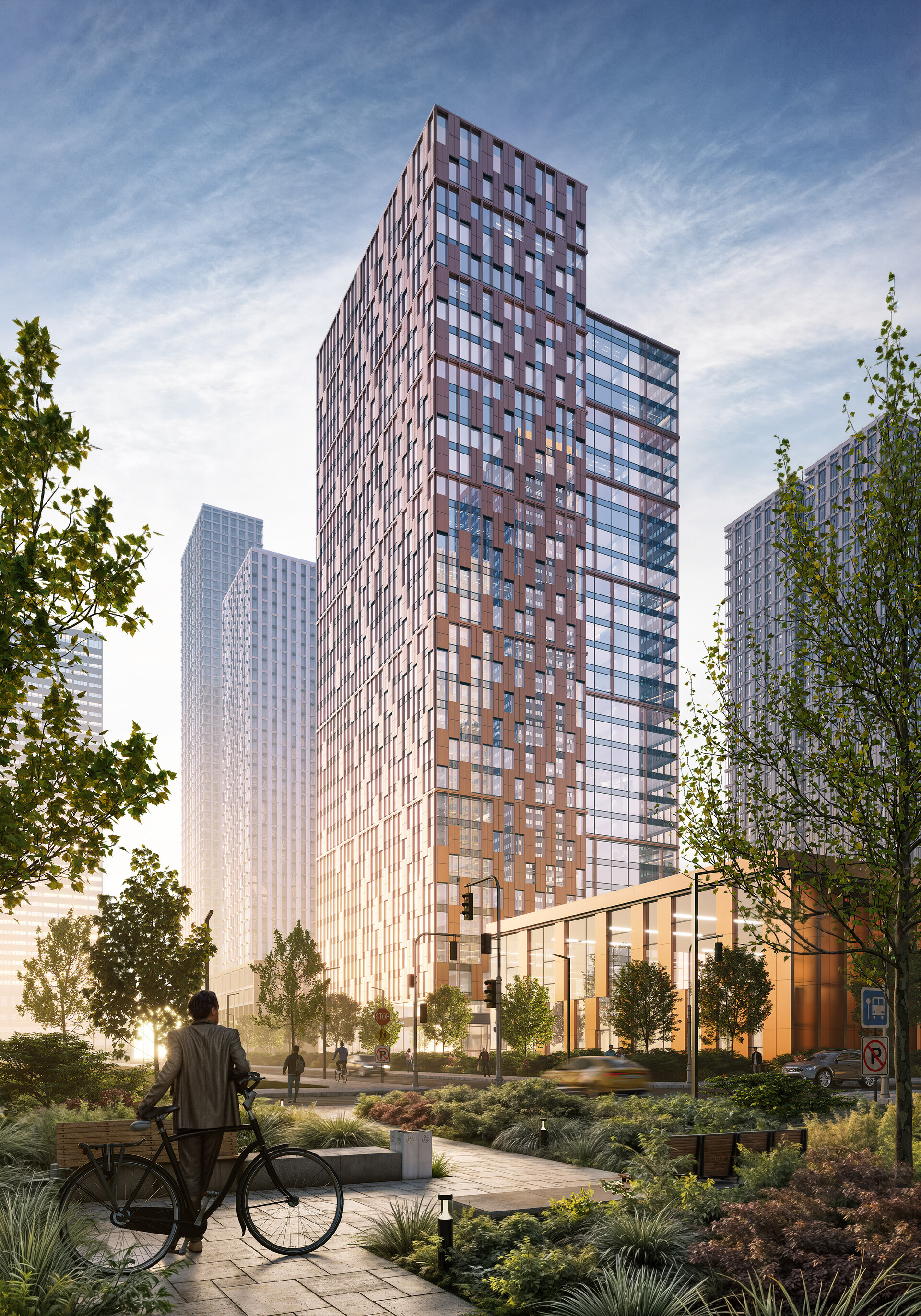 ArtStation - ARCHITECTURAL VISUALIZATION OF AN OFFICE BUILDING. NEW ...