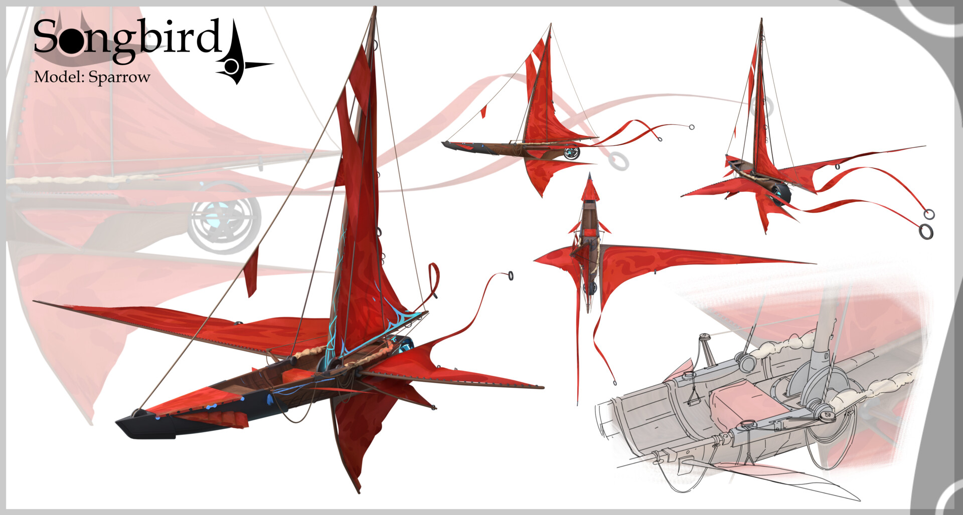 ArtStation - Songbird - Model: Sparrow