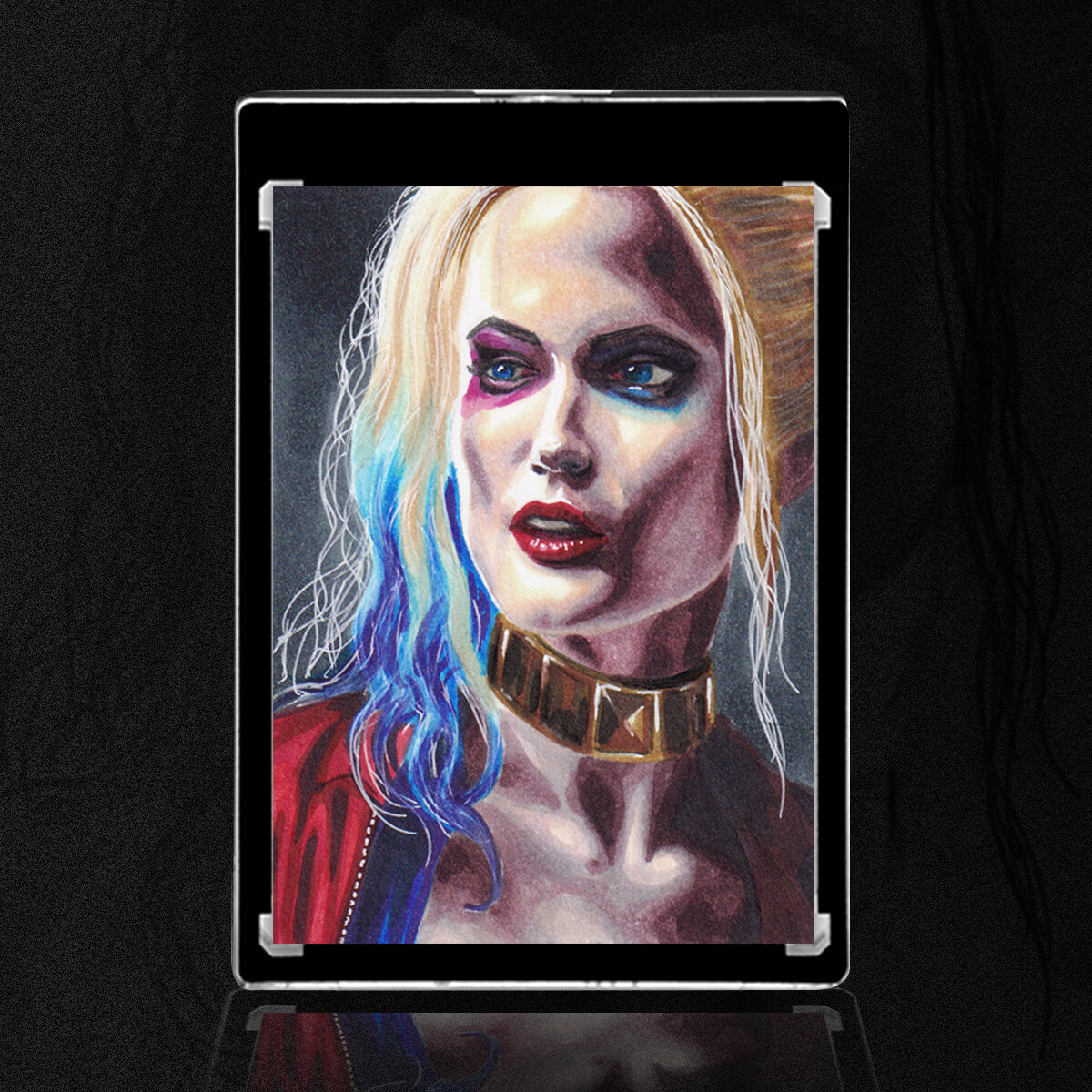 David Duke - Harley Quinn Sketch Card