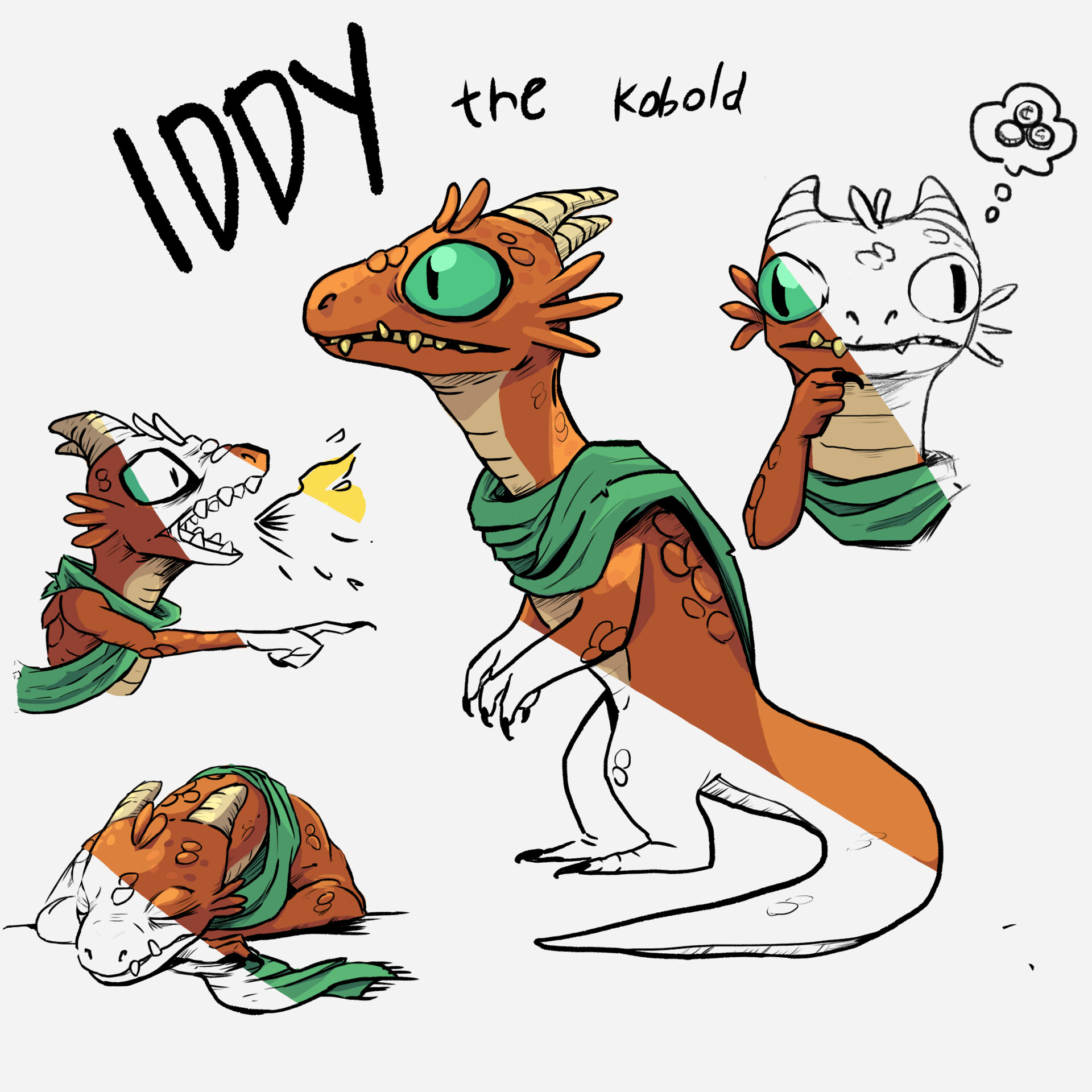 ArtStation - Iddy, the Kobold