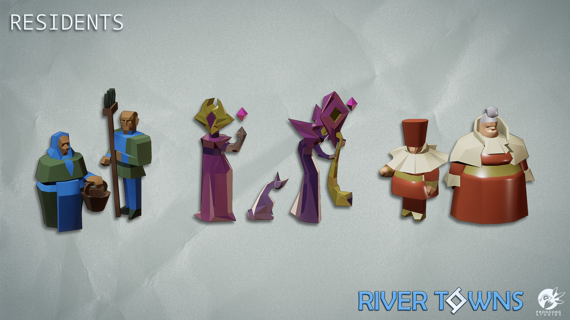 Disa Persson - River Towns: Characters and more