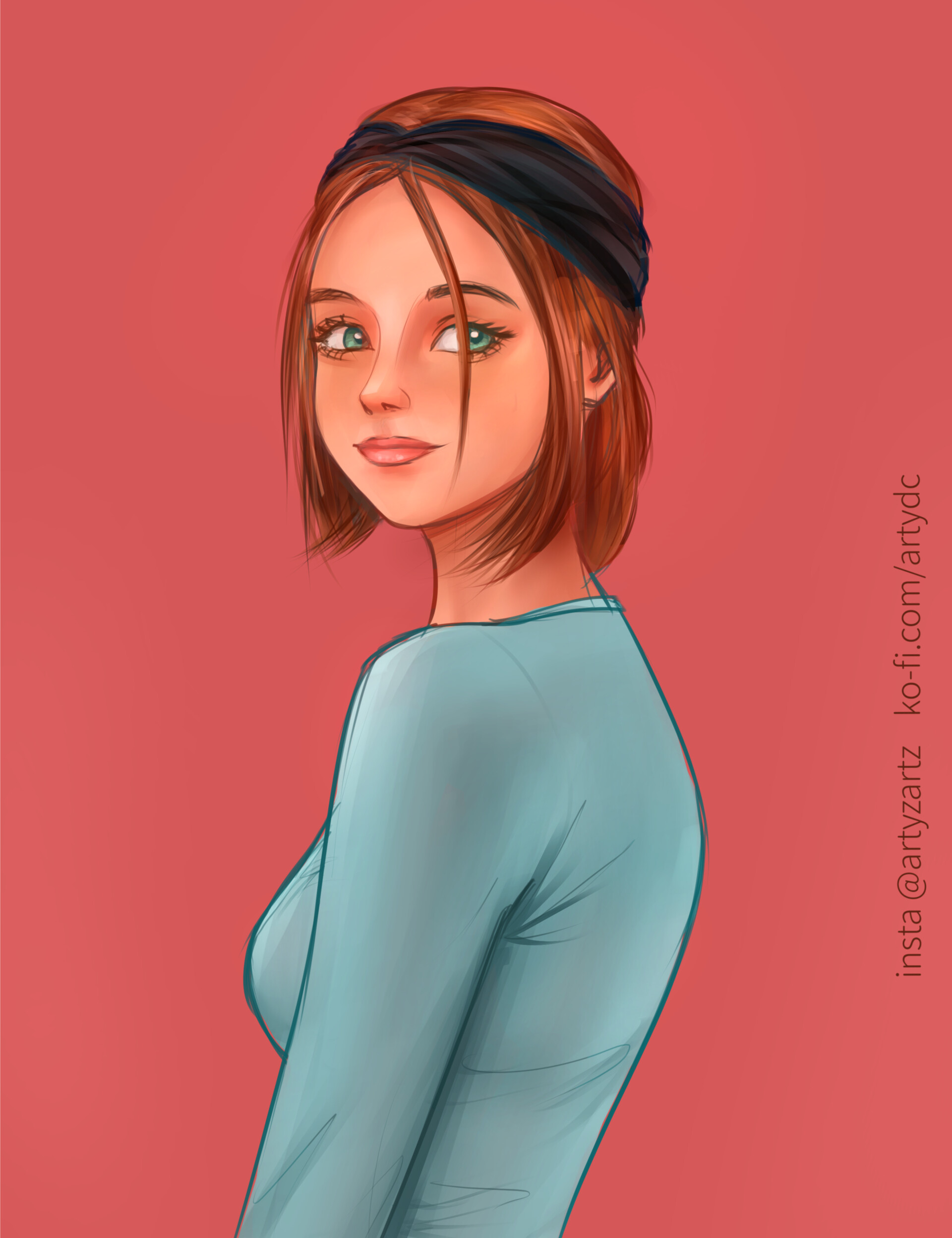 ArtStation - look back