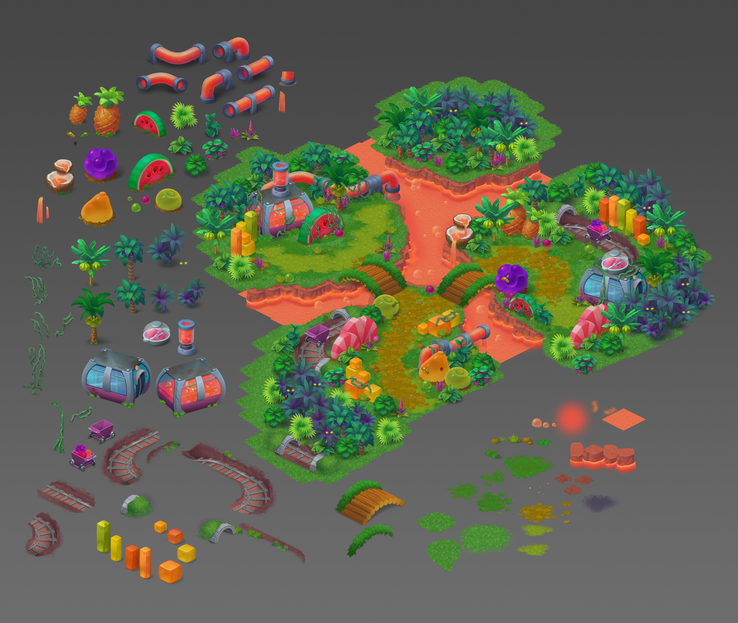 Playrix Games - Game Objects