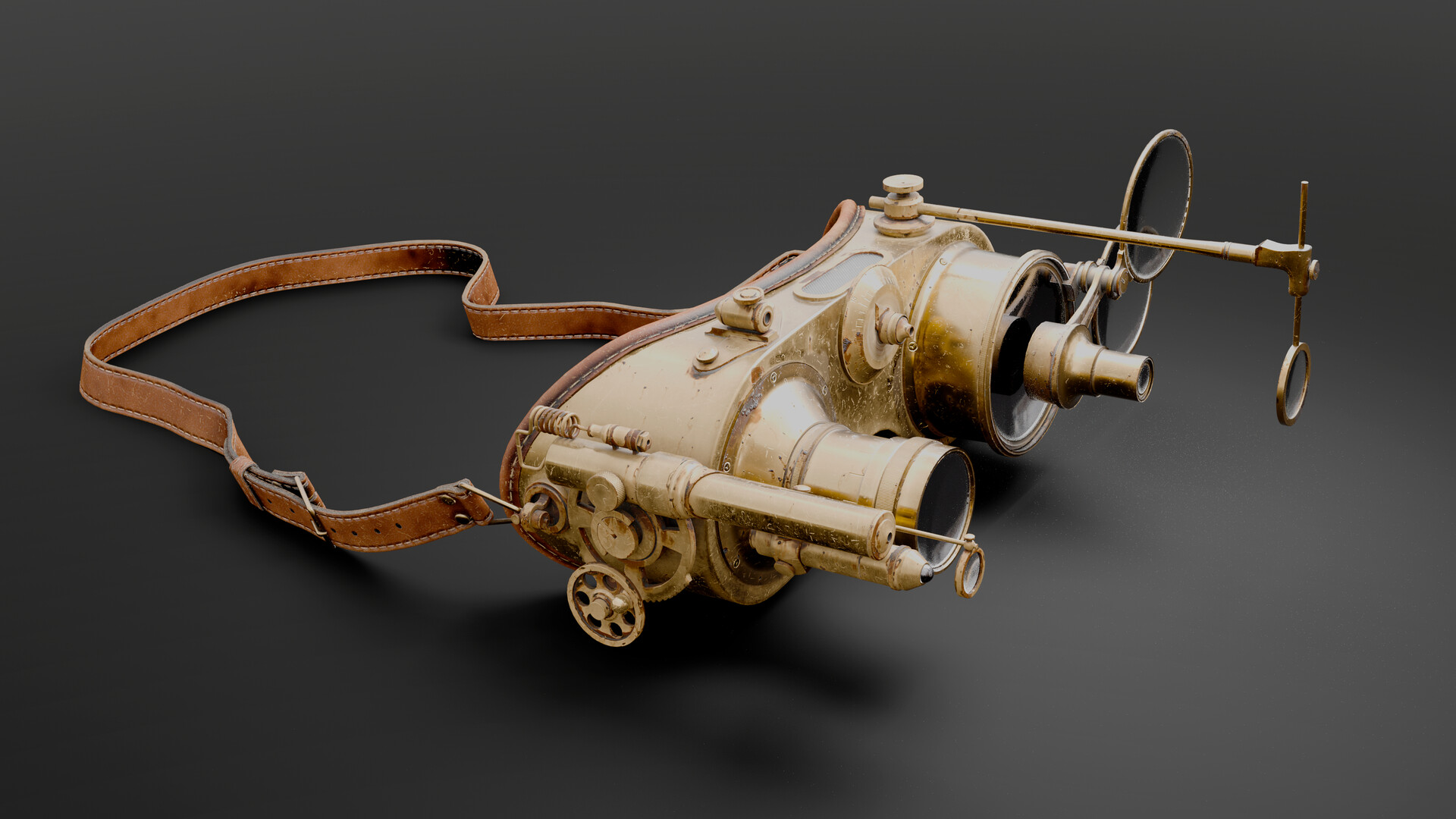 ArtStation - Steampunk glasses