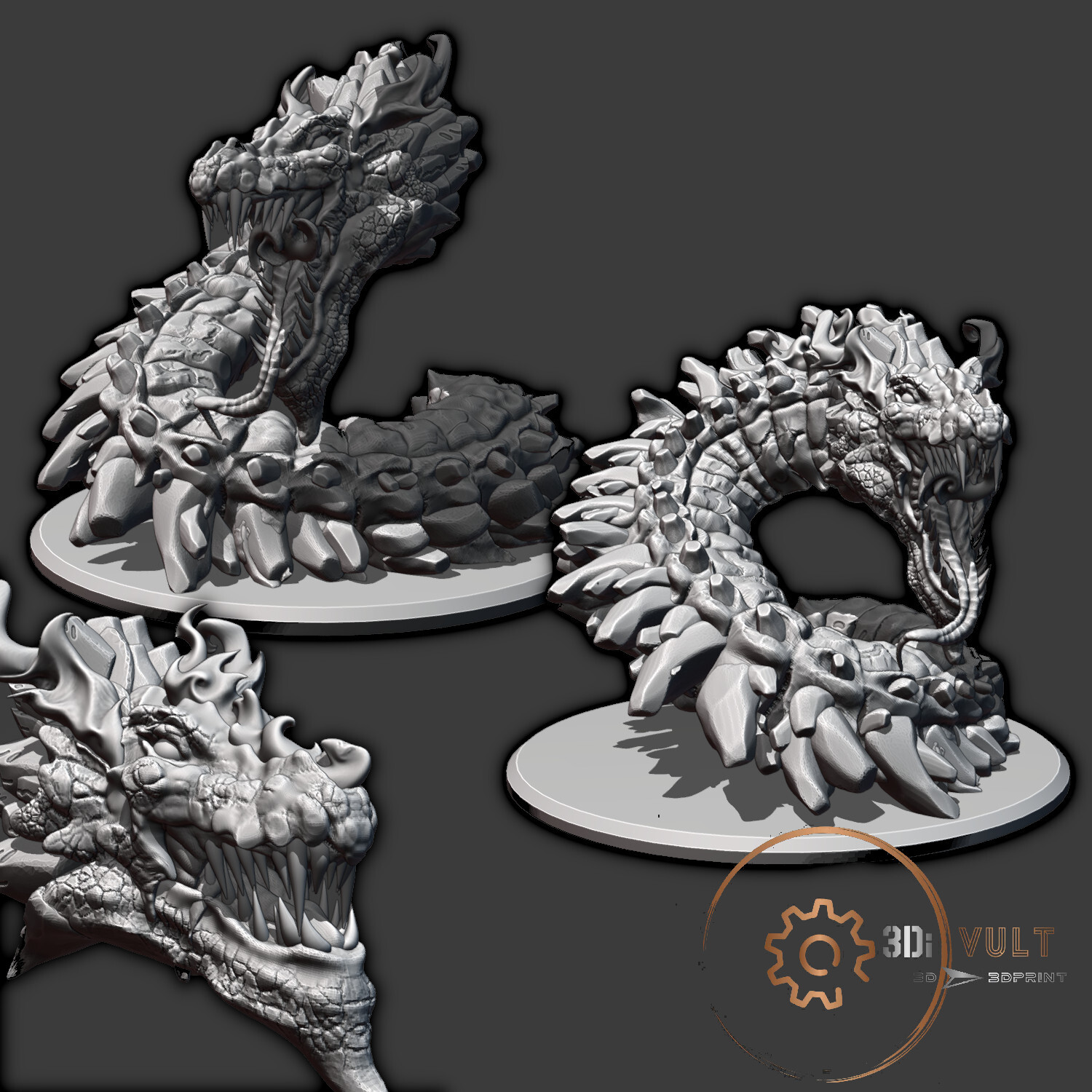 ArtStation - Lava Serpent