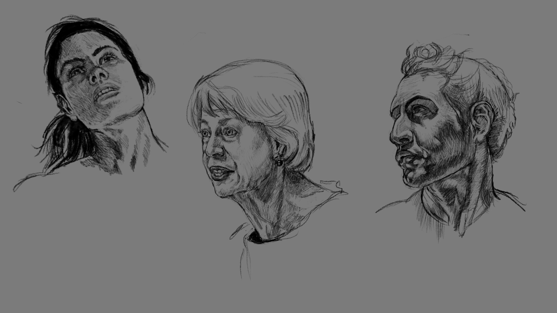 ArtStation - Three Heads