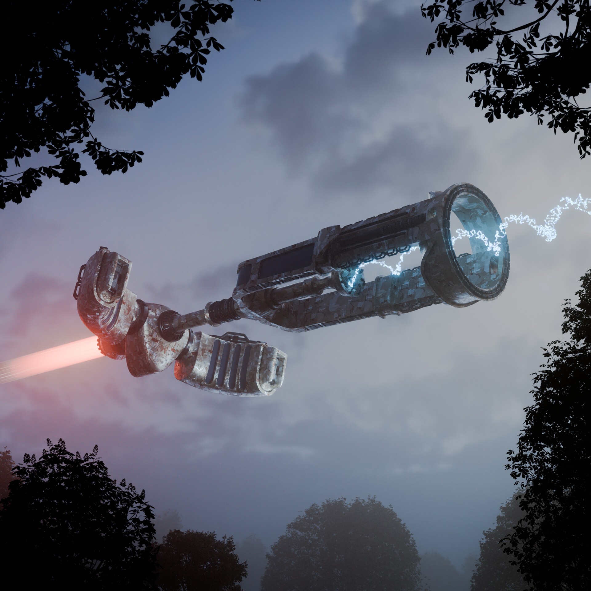 Federico Zander - Corkscrew Spaceship