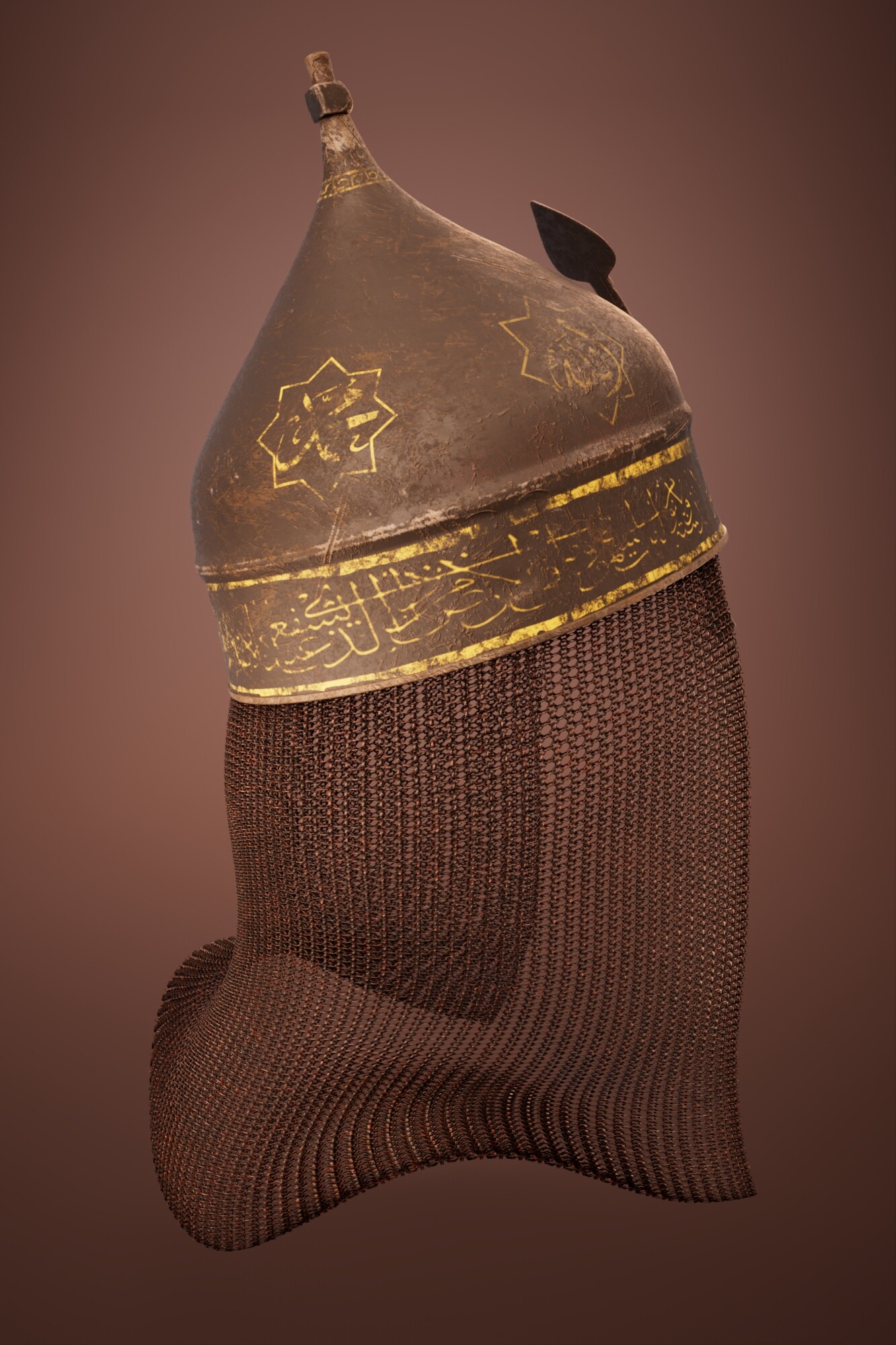 Mohammed Mahmoud - Mamluk Helmet
