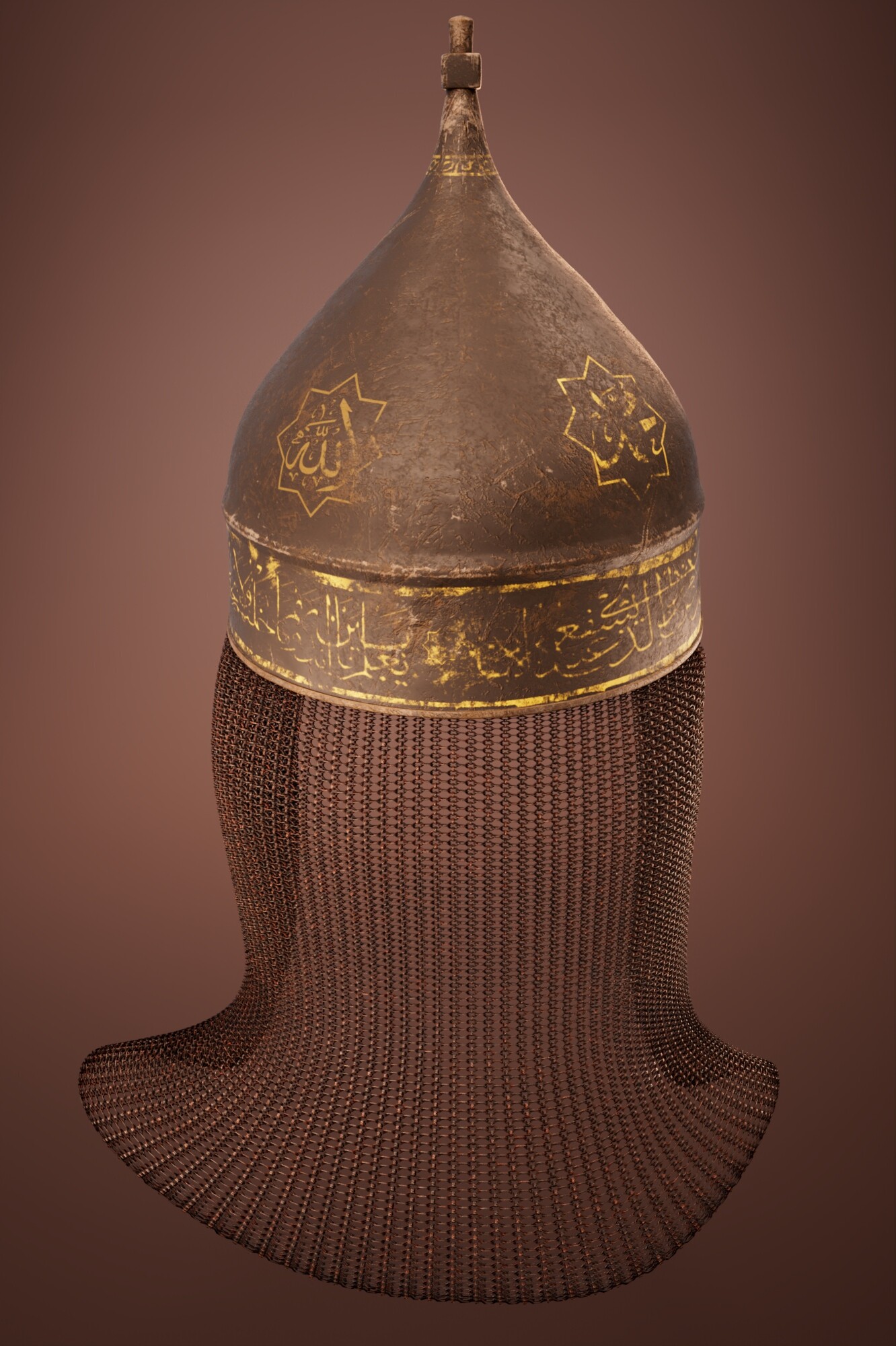Mohammed Mahmoud - Mamluk Helmet