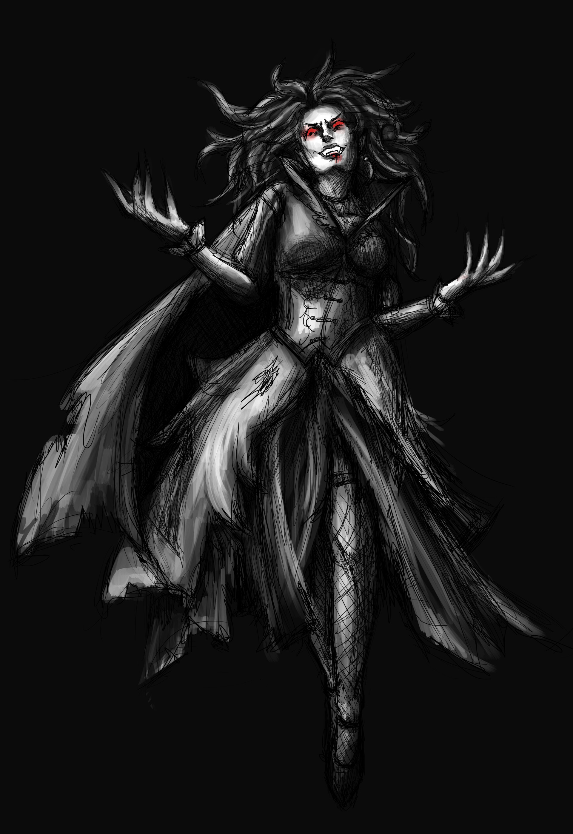 ArtStation - Ludmille - The Vampire Queen