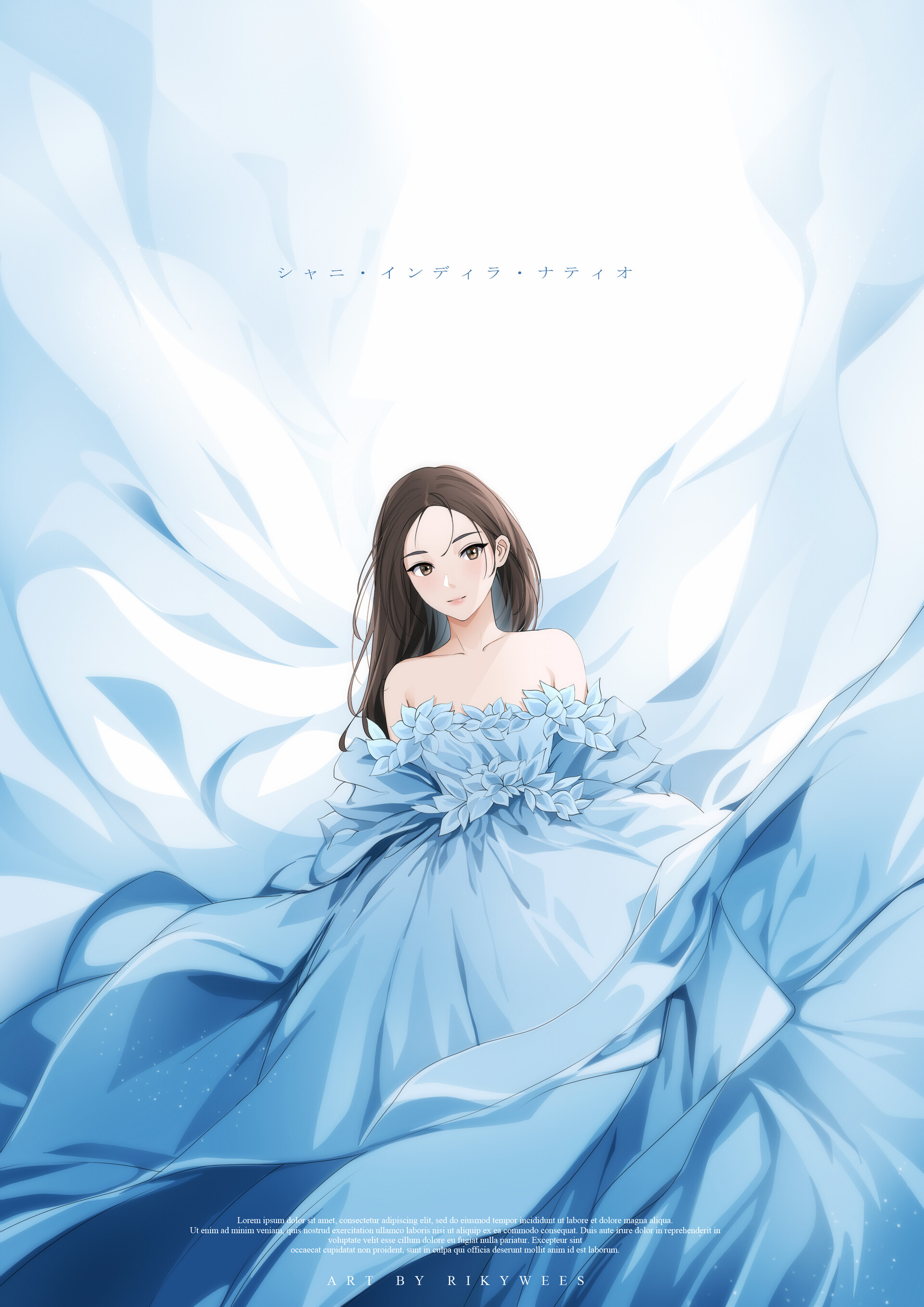 ArtStation - shani jkt48 graduation dress
