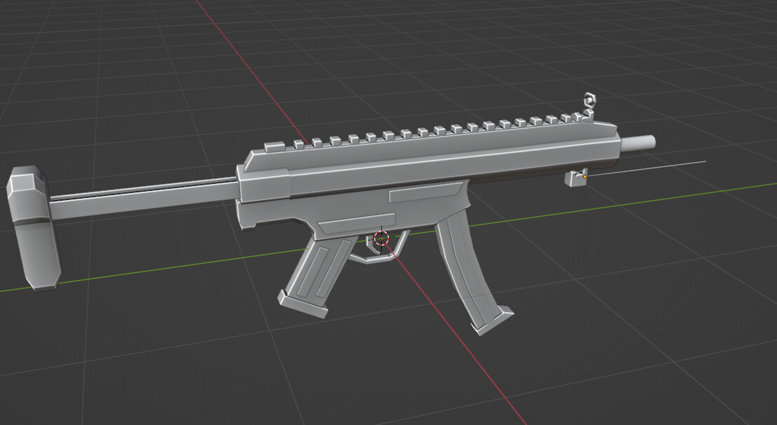 ArtStation - Sci-Fi MP5