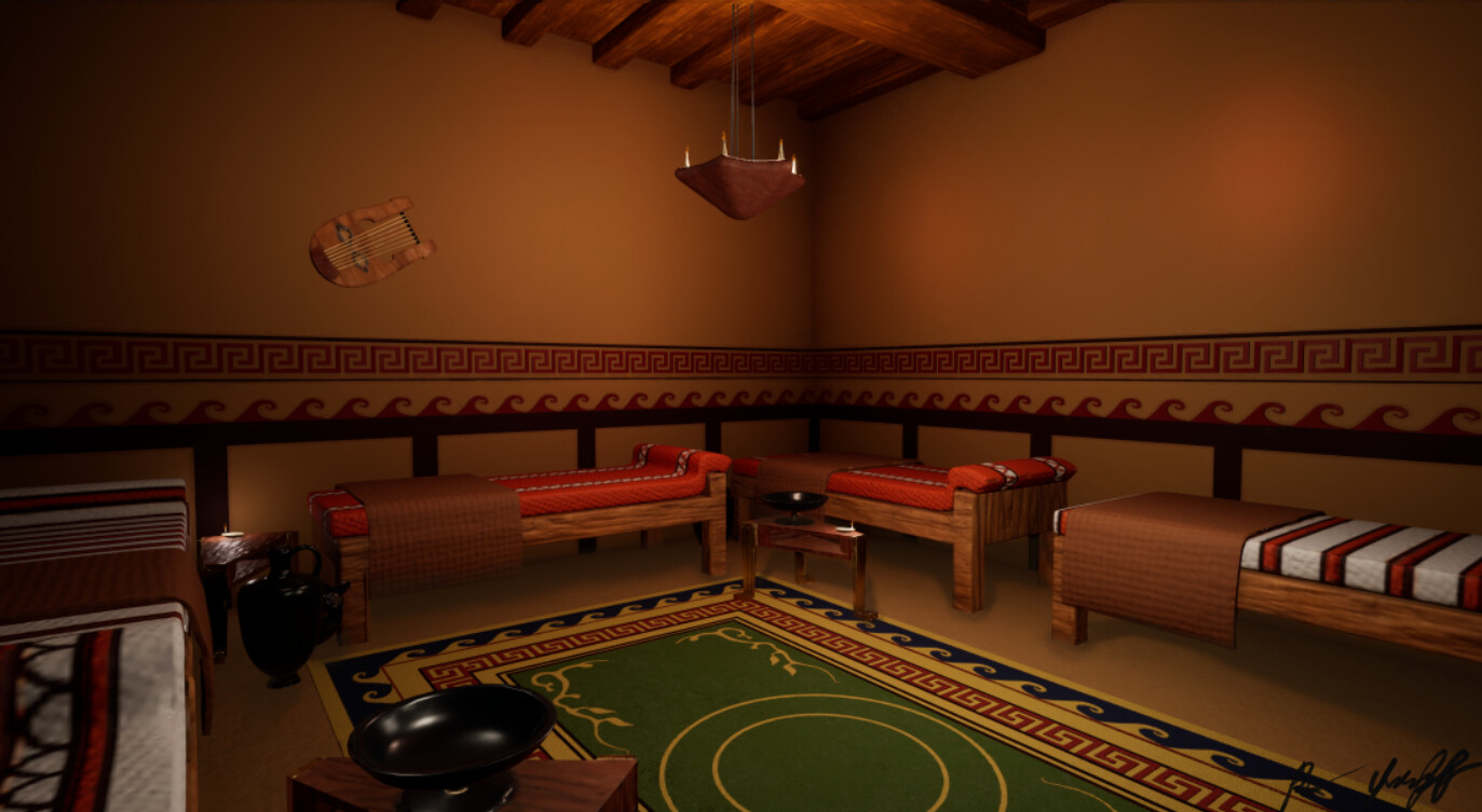 ArtStation - Ancient Greek Andron