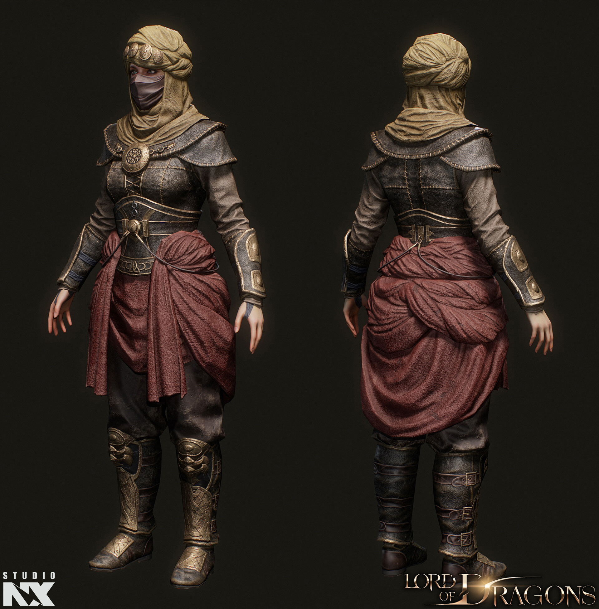 StudioNX - Lord of Dragons Outlander Archer