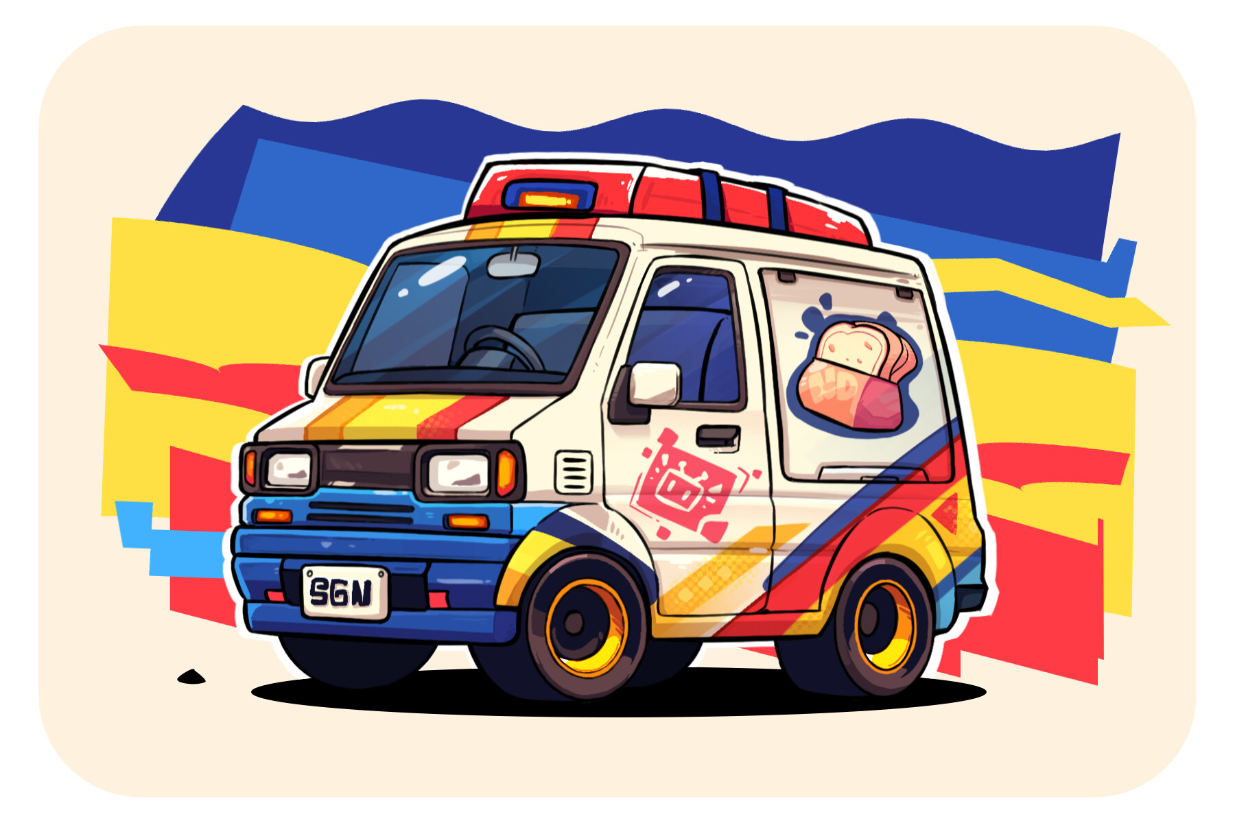 ArtStation - The Van 启动！