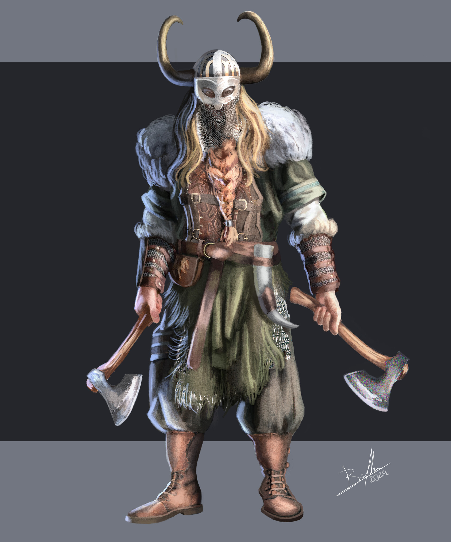 ArtStation - Viking character concept