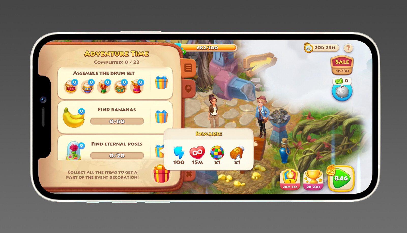 Playrix Games - Game UI