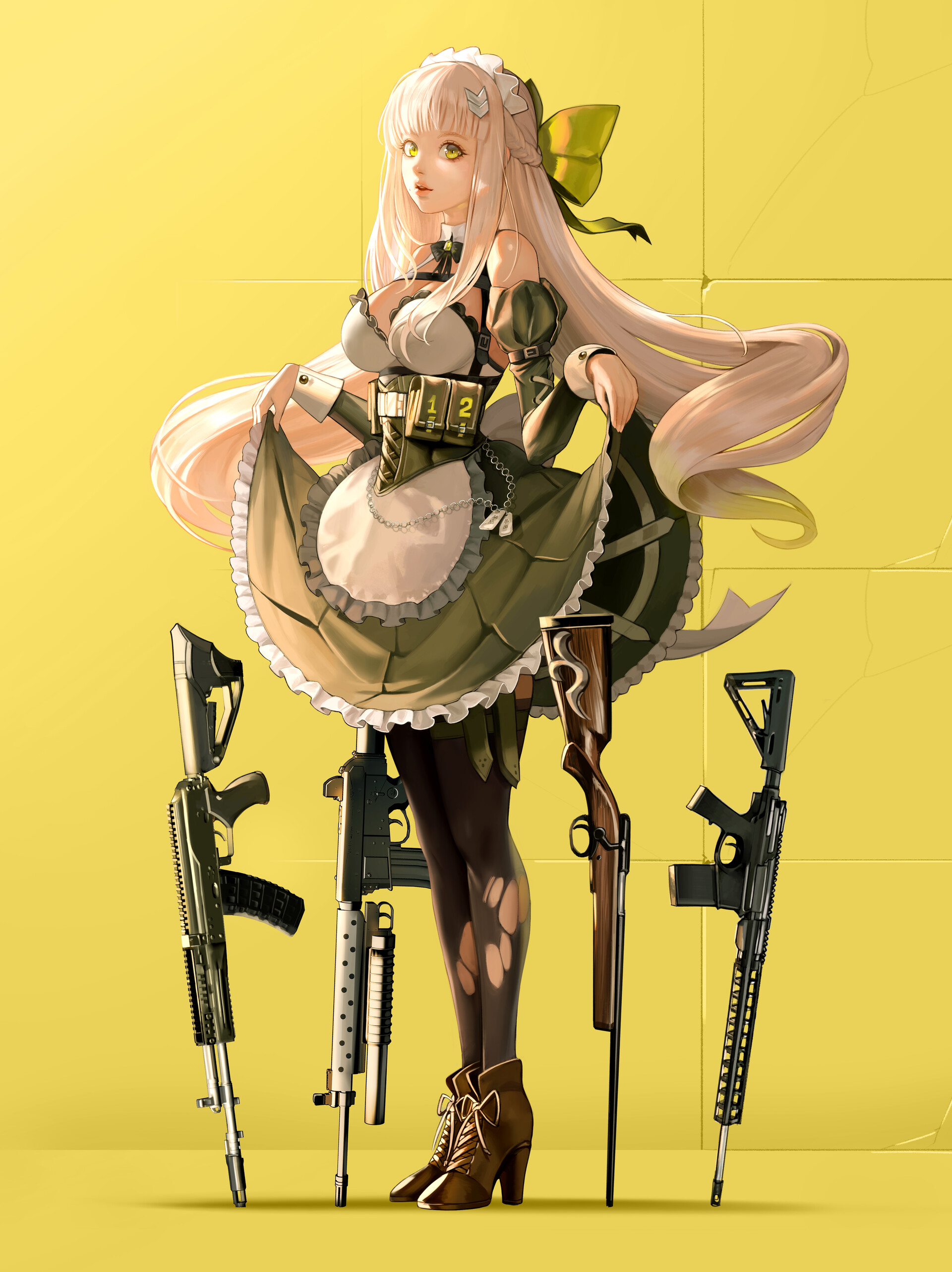 ArtStation - Military girl