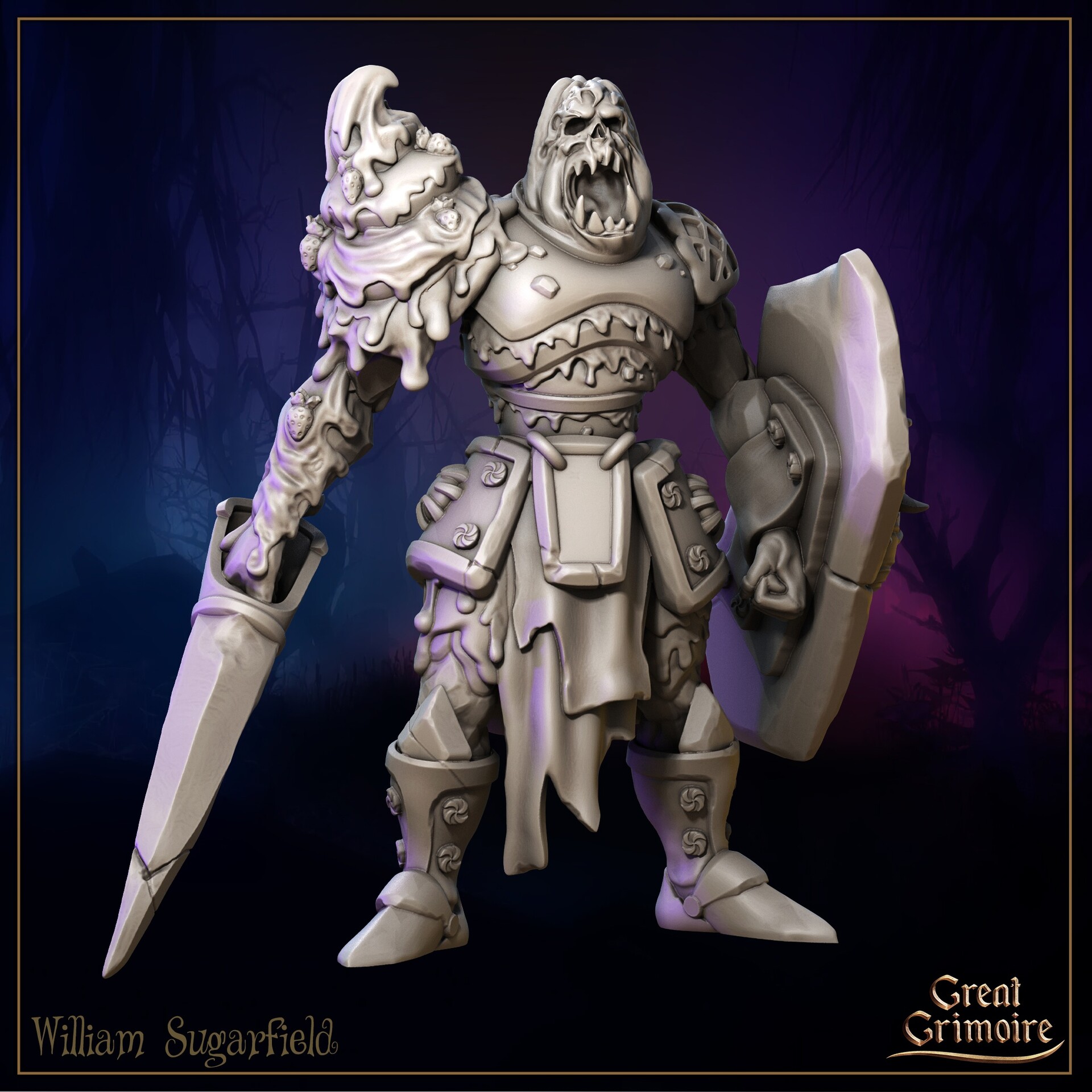 ArtStation - William Sugarfield (Cookie knight)