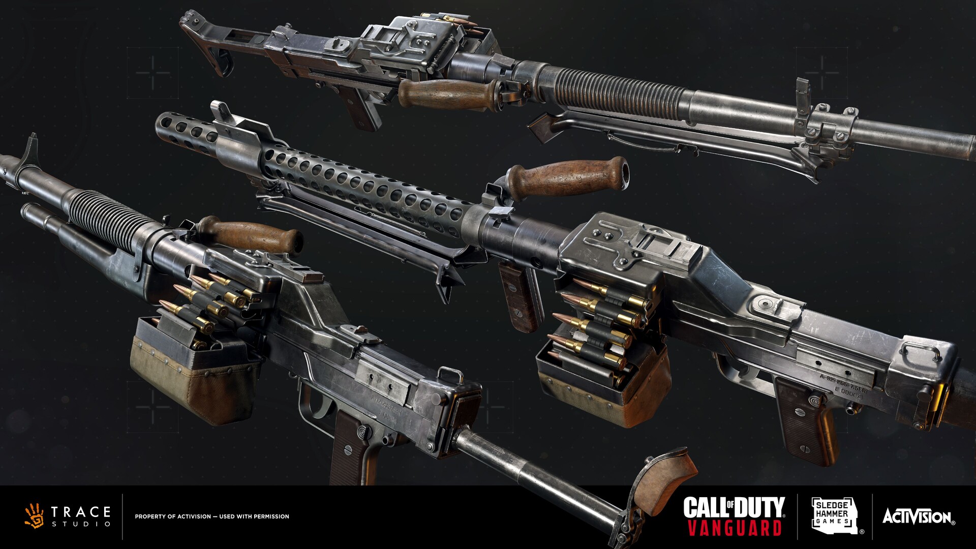 TRACE studio - In-game Weapon asset for Call of Duty: Vanguard