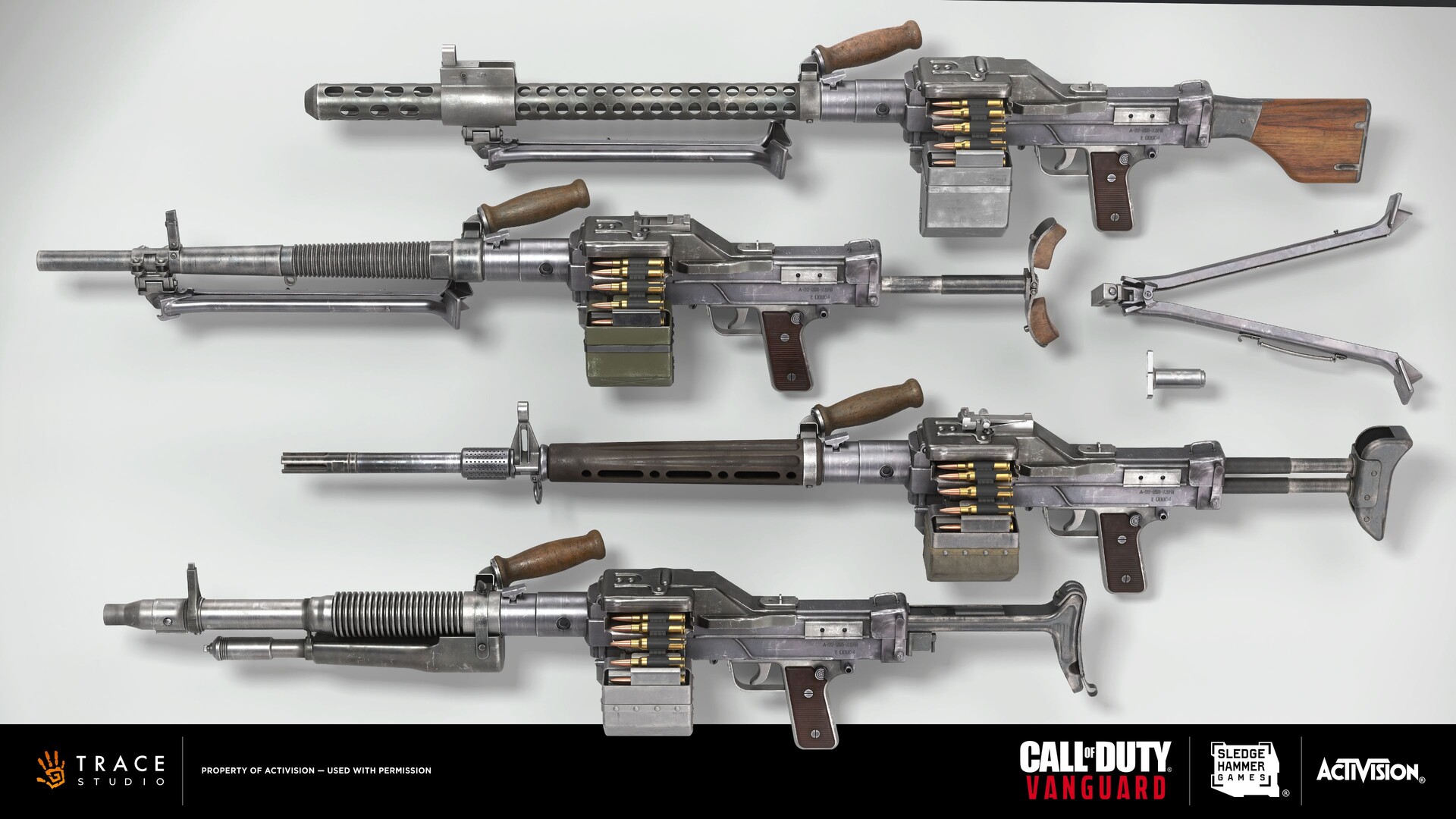 TRACE studio - In-game Weapon asset for Call of Duty: Vanguard